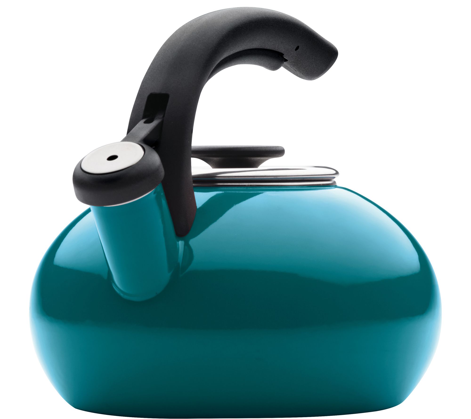 BonJour 1.5-qt Enamel-on-Steel Tour Teakettle - QVC.com