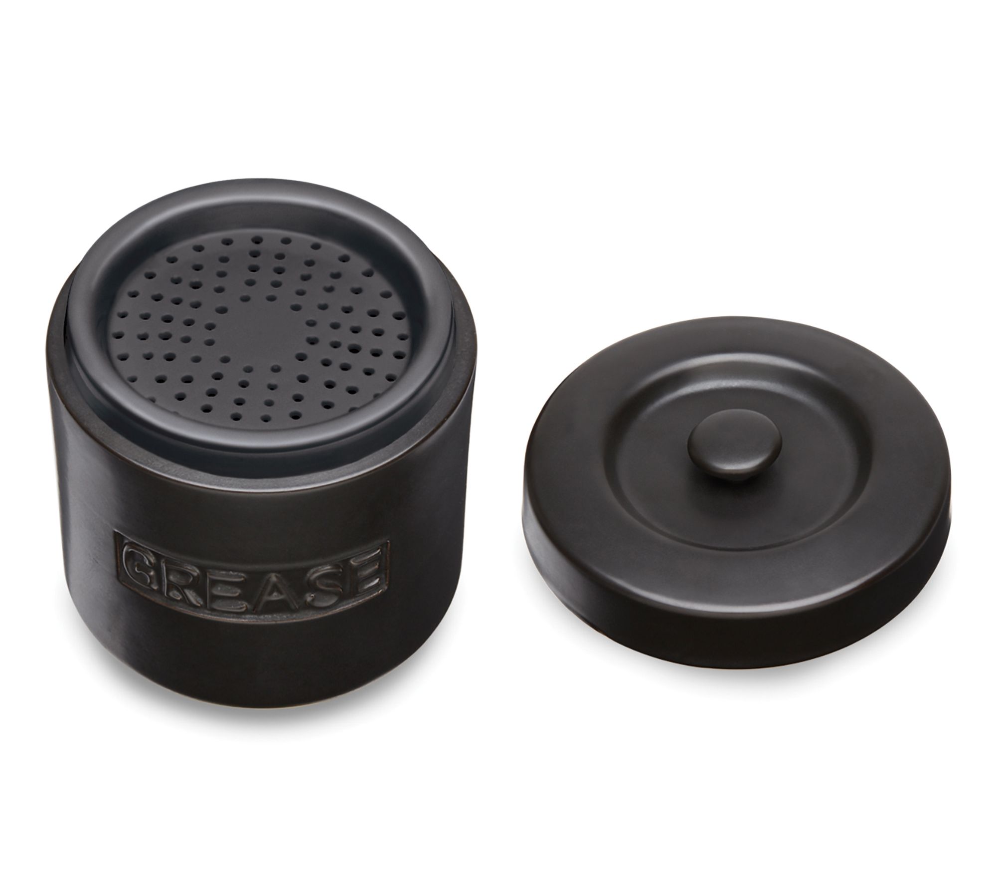 Fox Run Black Grease Container - QVC.com