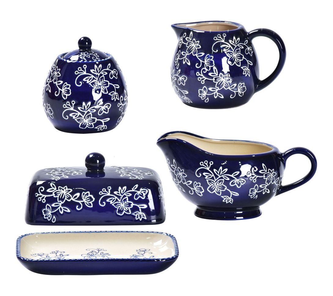 Temp-tations Floral Lace 4-piece Completer Set - QVC.com