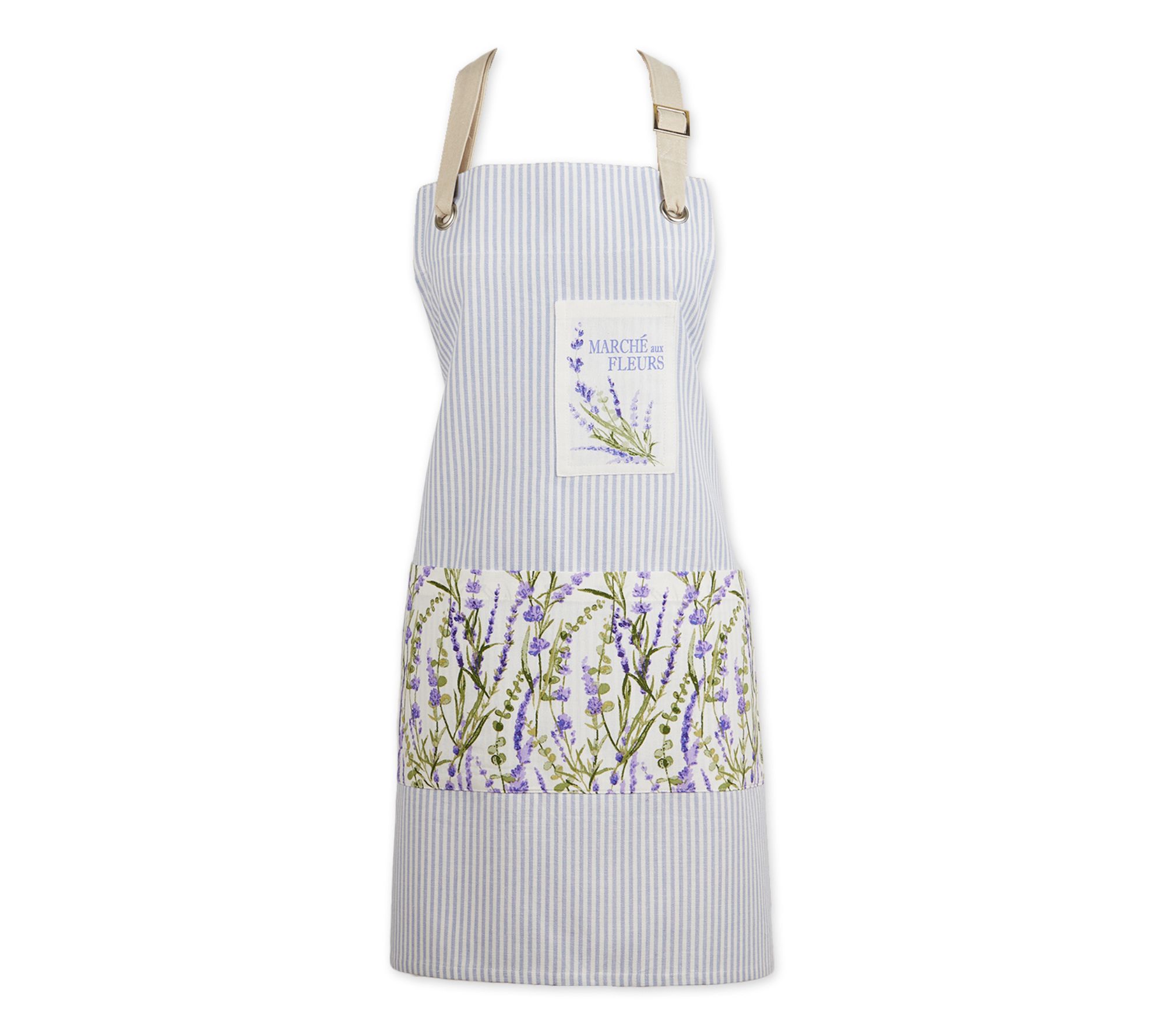 Design Imports Provence Lavender Apron - QVC.com