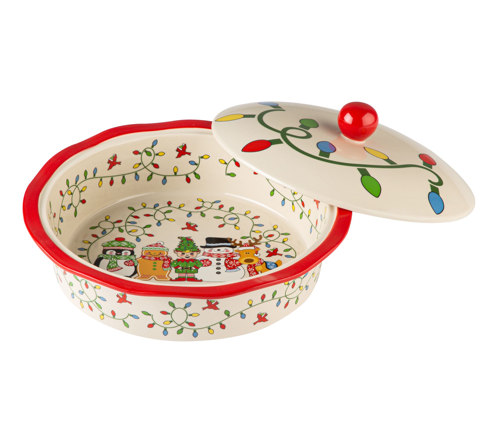Temp-tations Seasonal Special Edition Covered Pie Dish - QVC.com