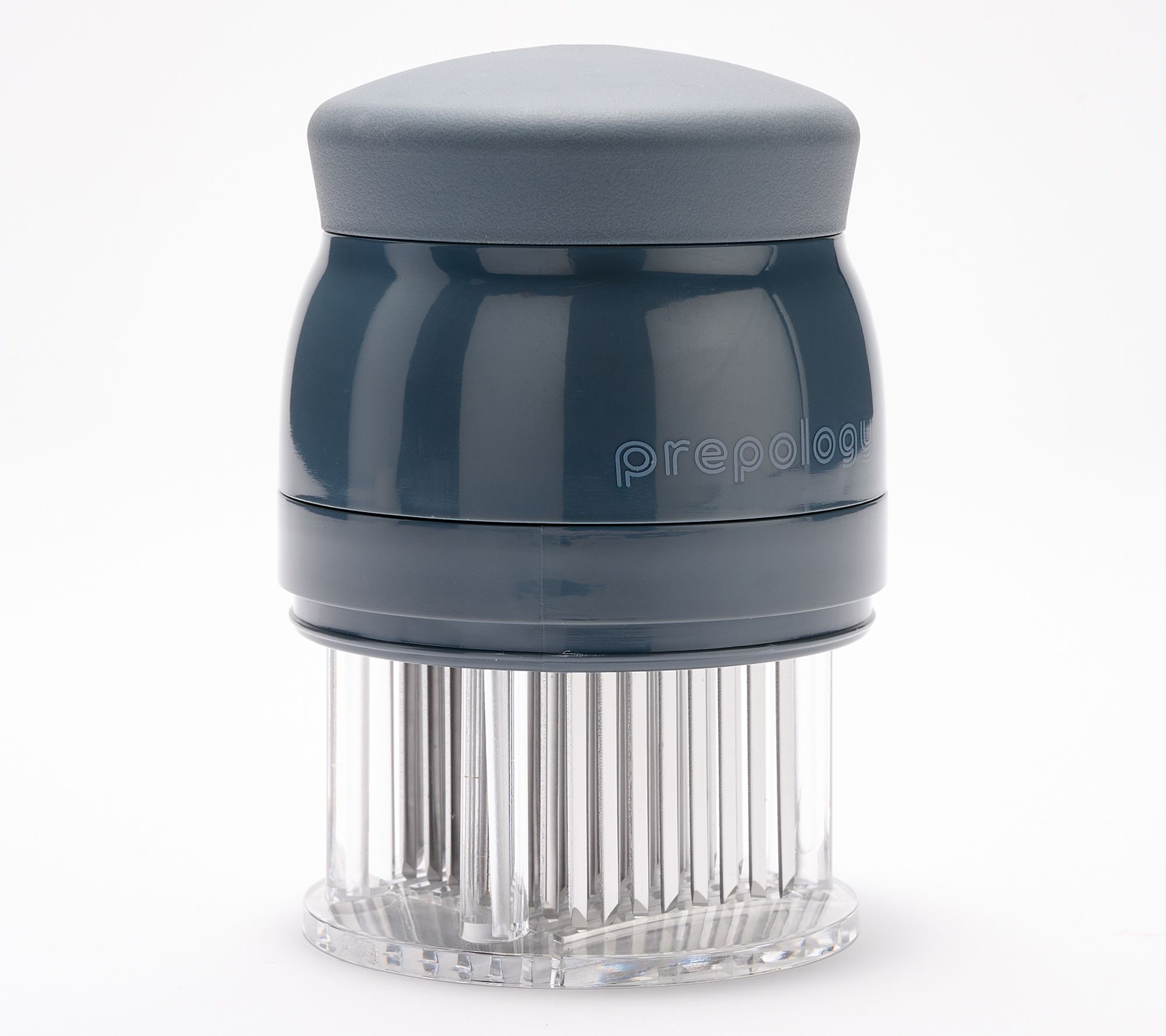 "As Is" Prepology Stainless Steel 72 Blade Meat Tenderizer - QVC.com
