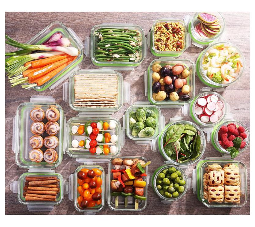 Kinetic 44-Piece Glassworks Food Storage Set - QVC.com