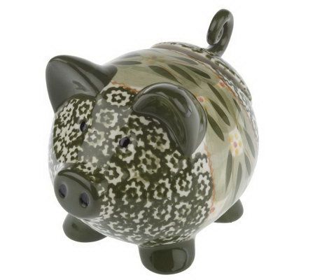 Temp-tations Old World Figural Pig Salt/Spice Holder - QVC.com