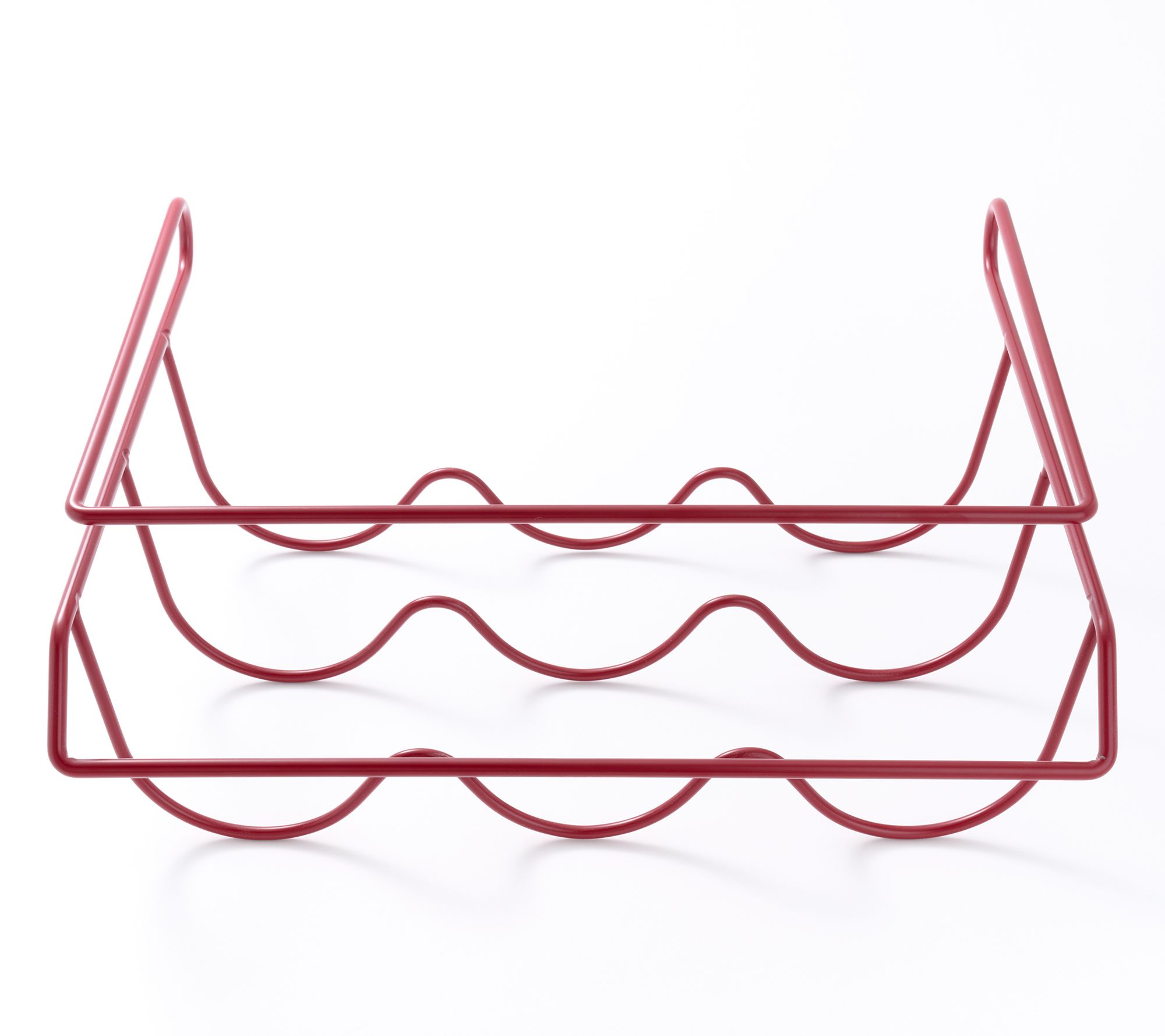 "As Is" Cella Hanging 3-Bottle Wire Wine Rack - QVC.com