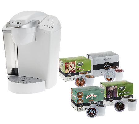 Keurig K45 Coffee Maker with 48 K-Cup Packs & Water Filter Kit - QVC.com