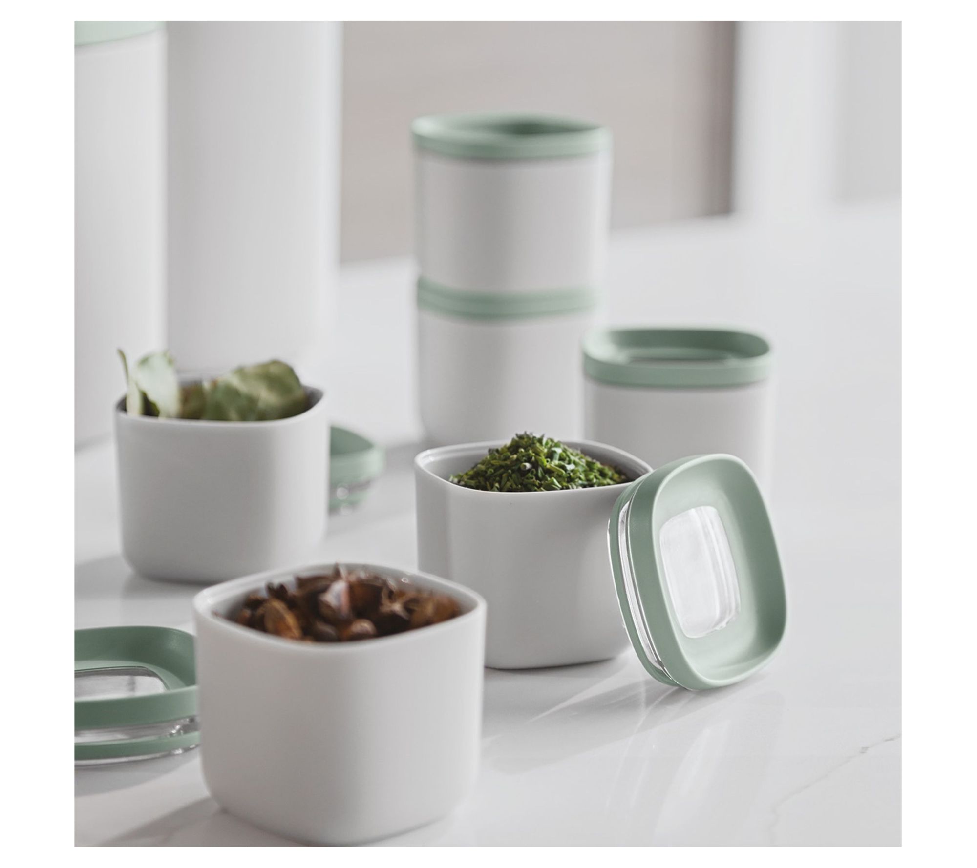 BergHOFF Balance 6Pc Food Container Set 0.17qt., Recycled - QVC.com