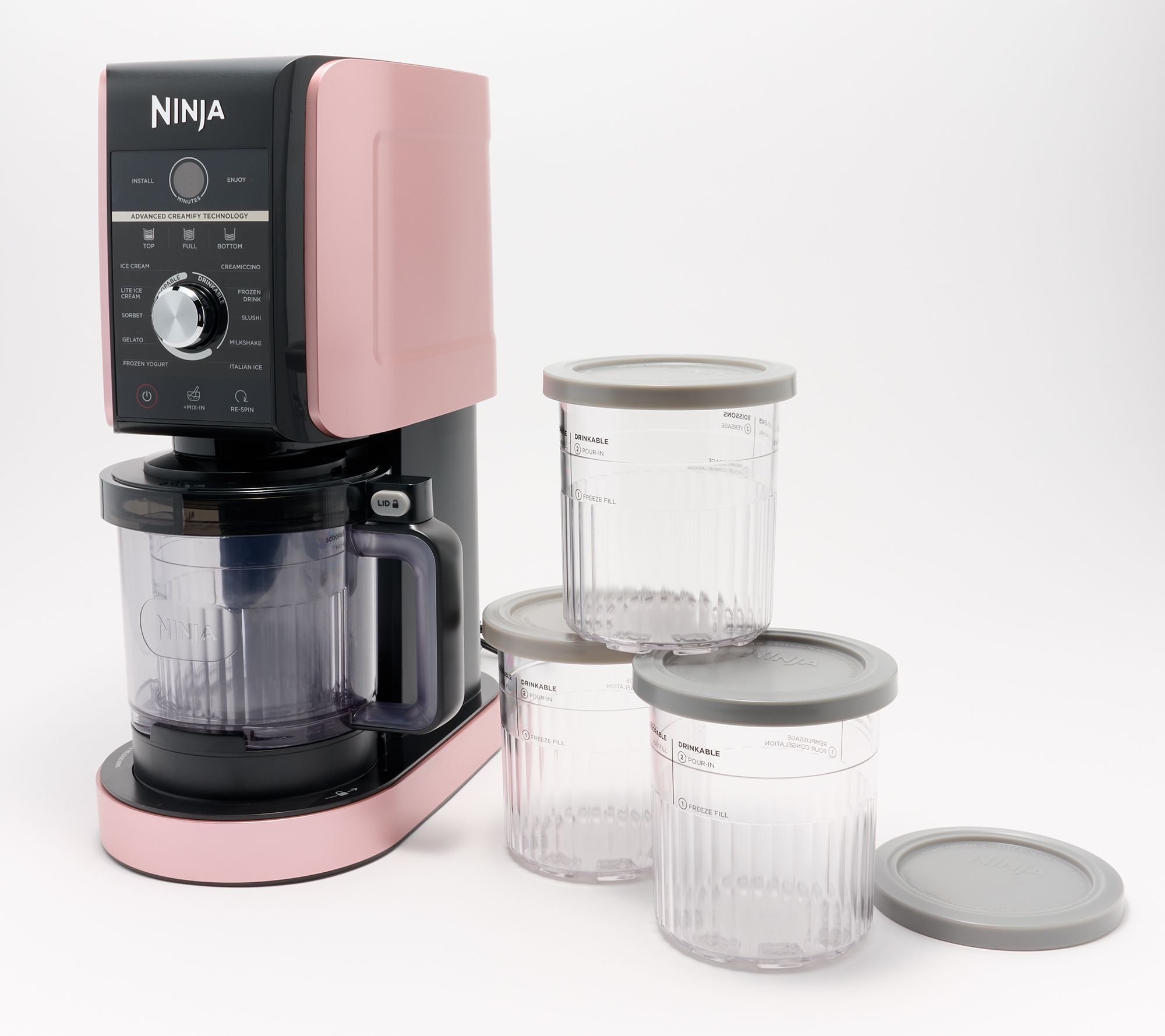Ninja CREAMi Deluxe 11-in-1 Frozen Treat Maker w/ Extra Ninja CREAMi Deluxe 11-in-1 Frozen Treat Maker w/ Extra