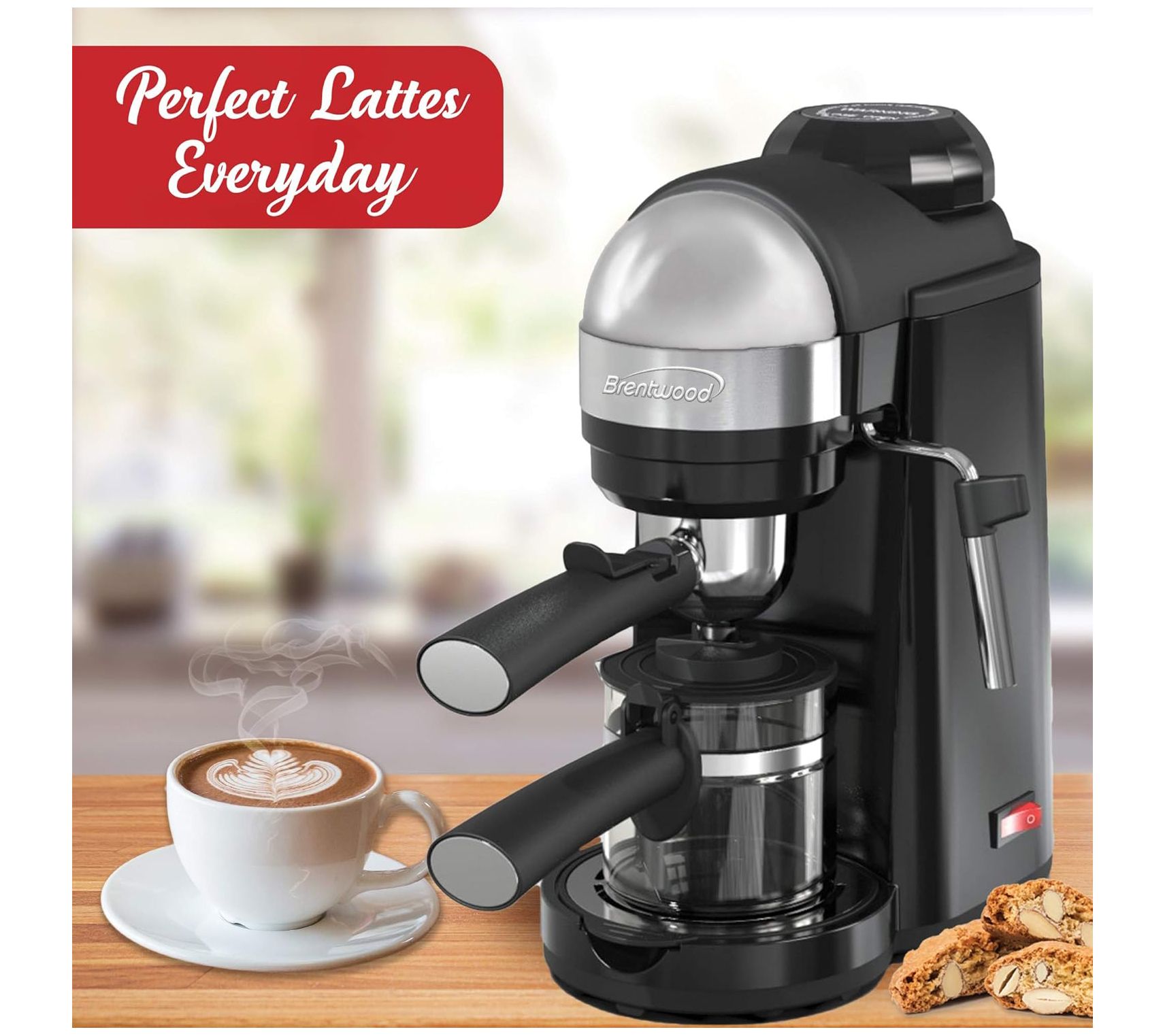 Brentwood Espresso and Cappuccino Maker - QVC.com