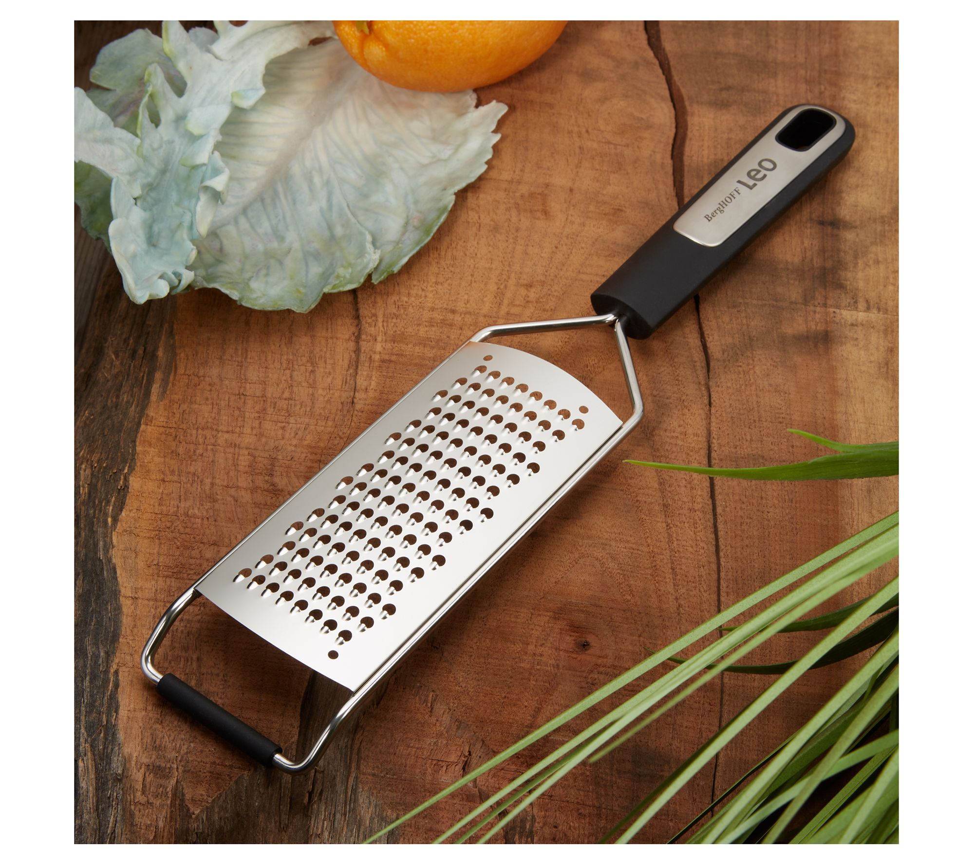 BergHOFF Graphite Stainless Steel Hand Grater 12.5", Recycled - QVC.com