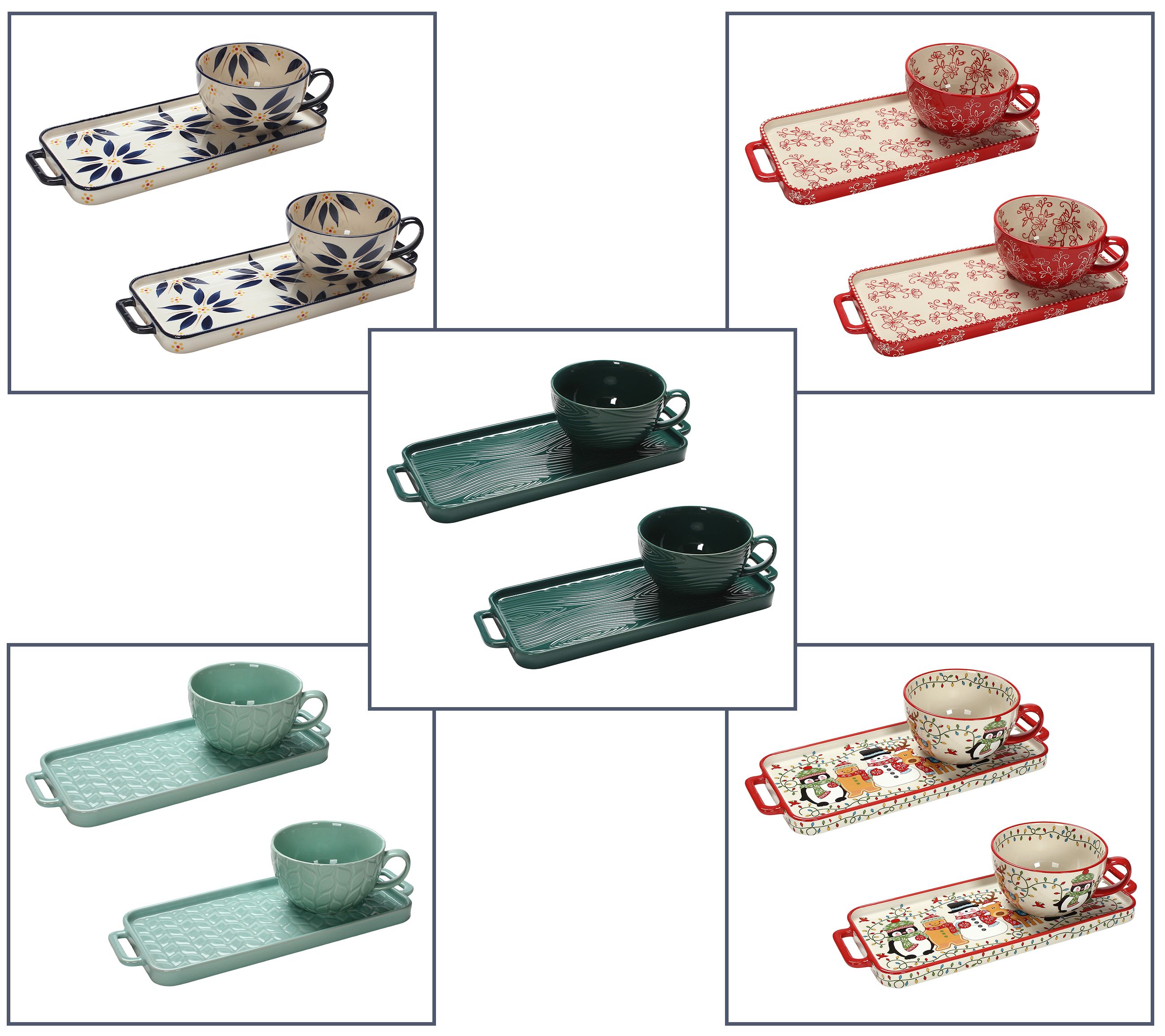 Temp-tations Set of (2) 16-oz Soup and Sandwich Set - QVC.com