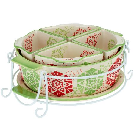 "As Is" Temp-tations 7pc. Winter Garden or Floral Lace Set - QVC.com