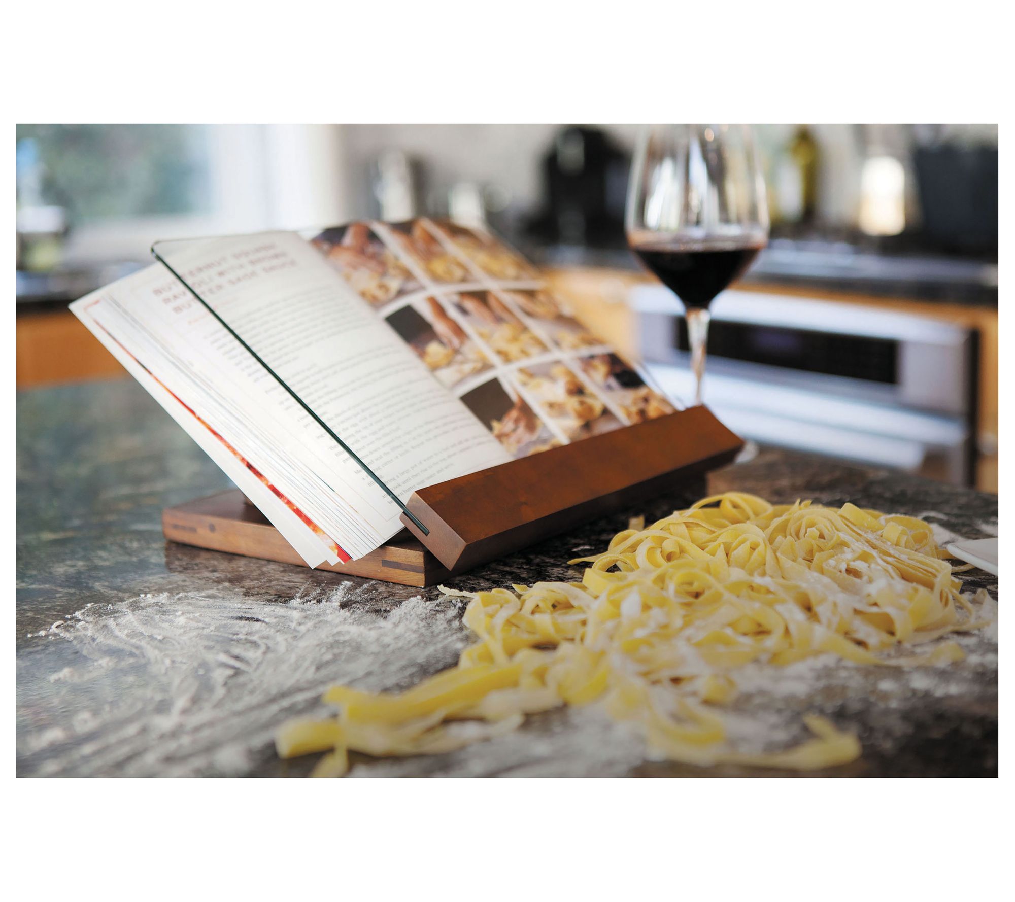 Picnic Time Toscana Prodigio Cookbook Stand - QVC.com