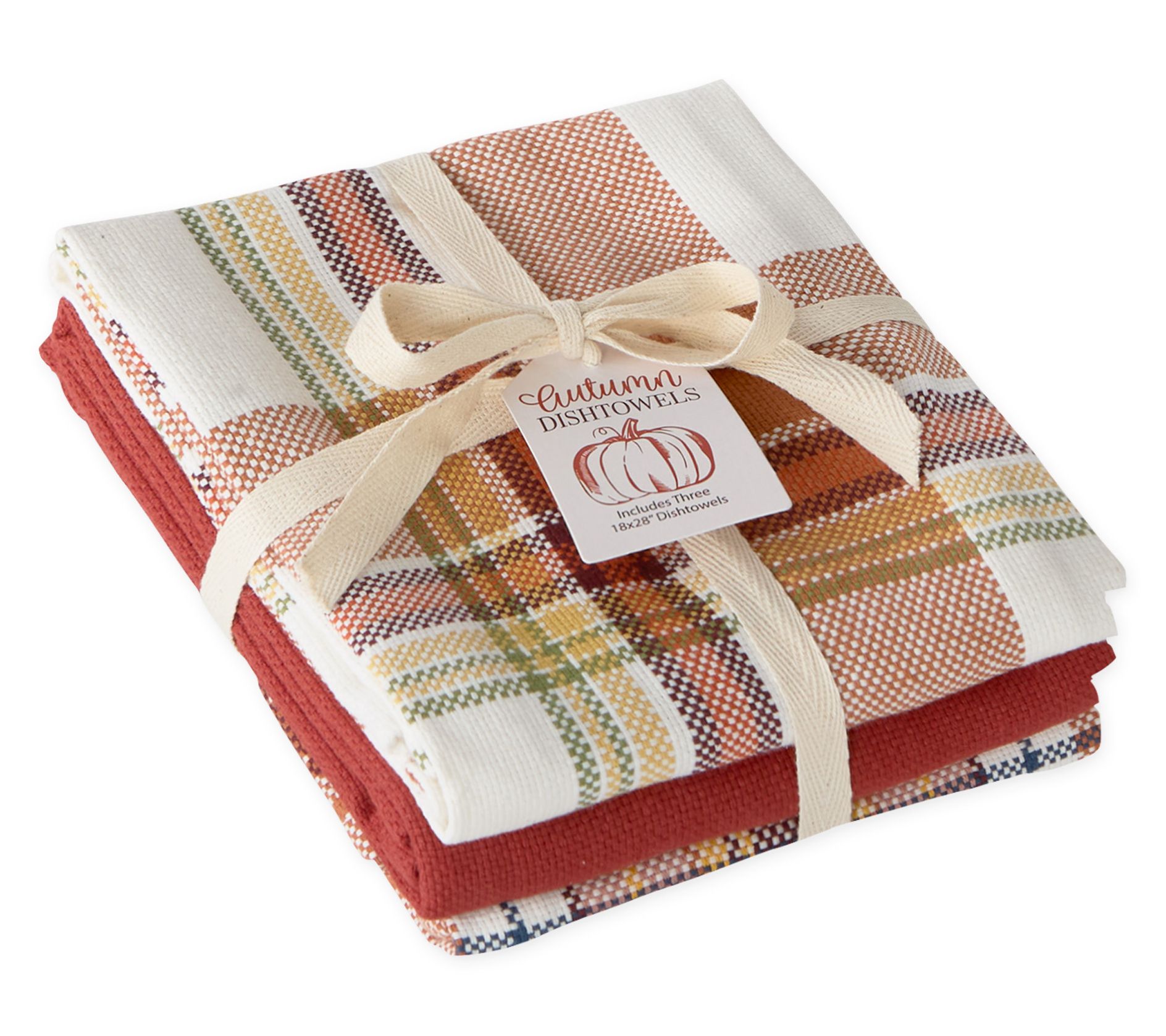 Design Imports Set/3 Autumn Harvest Kitchen Towels - QVC.com