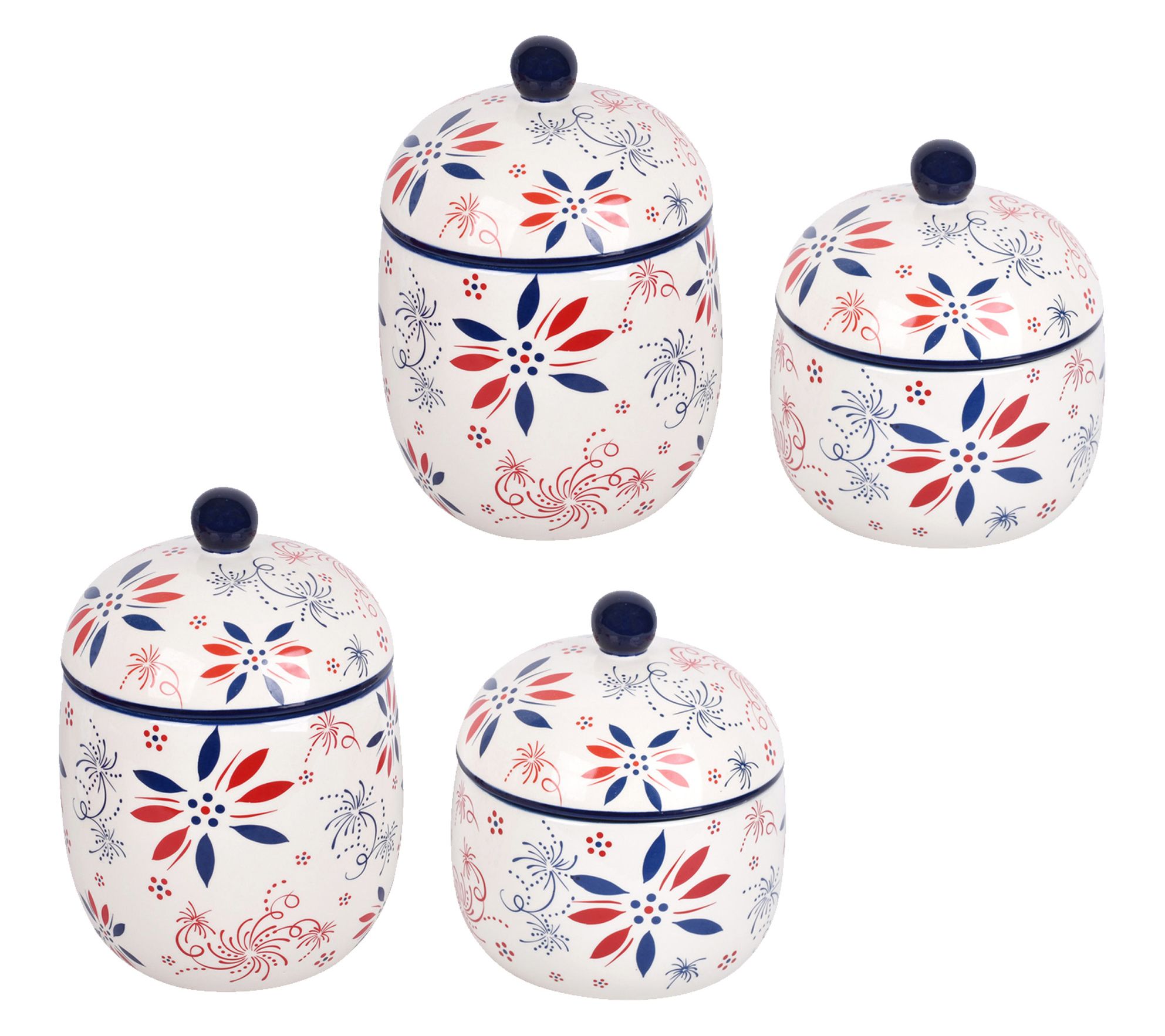 Temp-tations Set of 4 Countertop Canisters - QVC.com