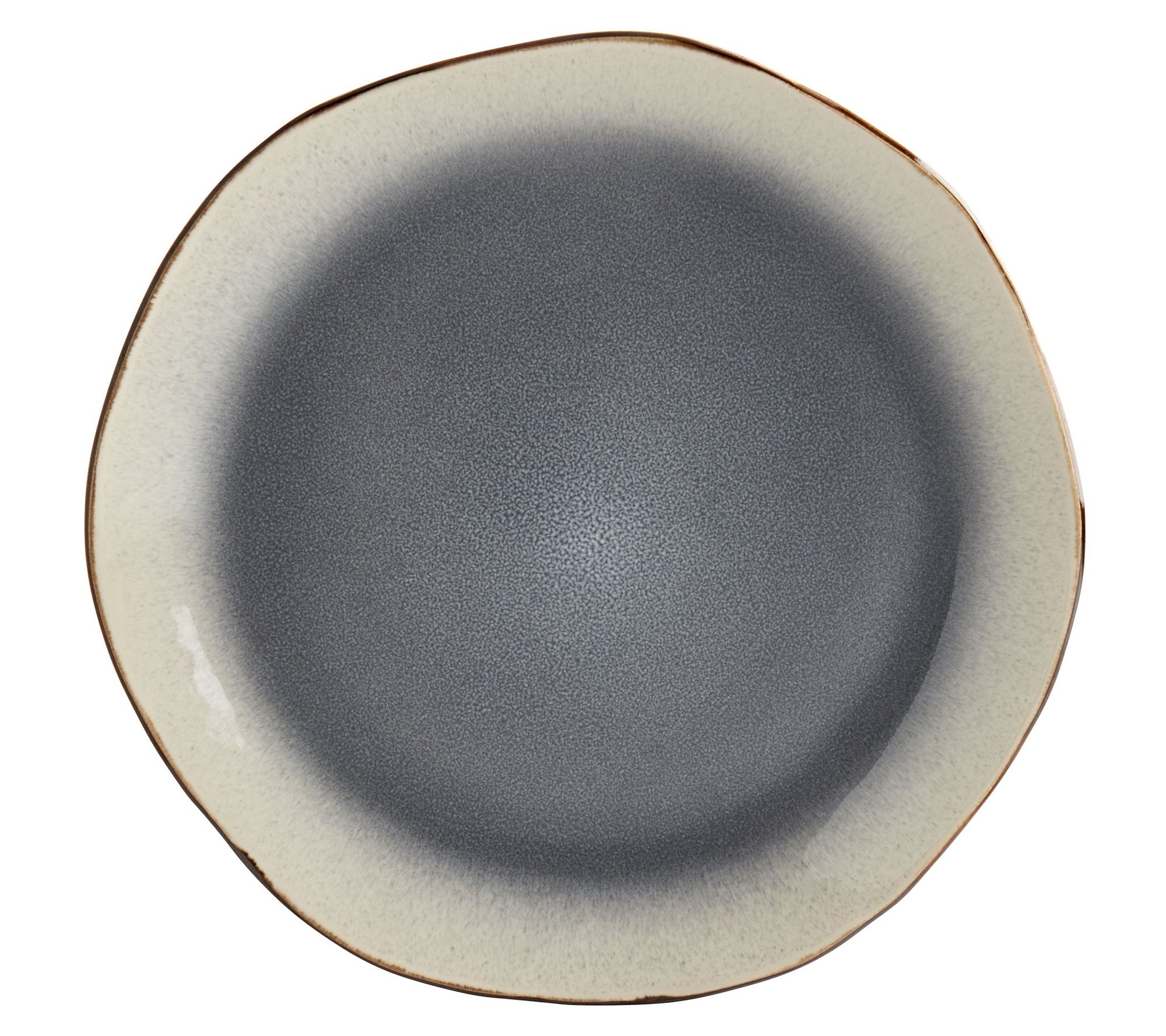 Tabletops Unlimited 12-Piece Bella Grey Dinnerware Set - QVC.com