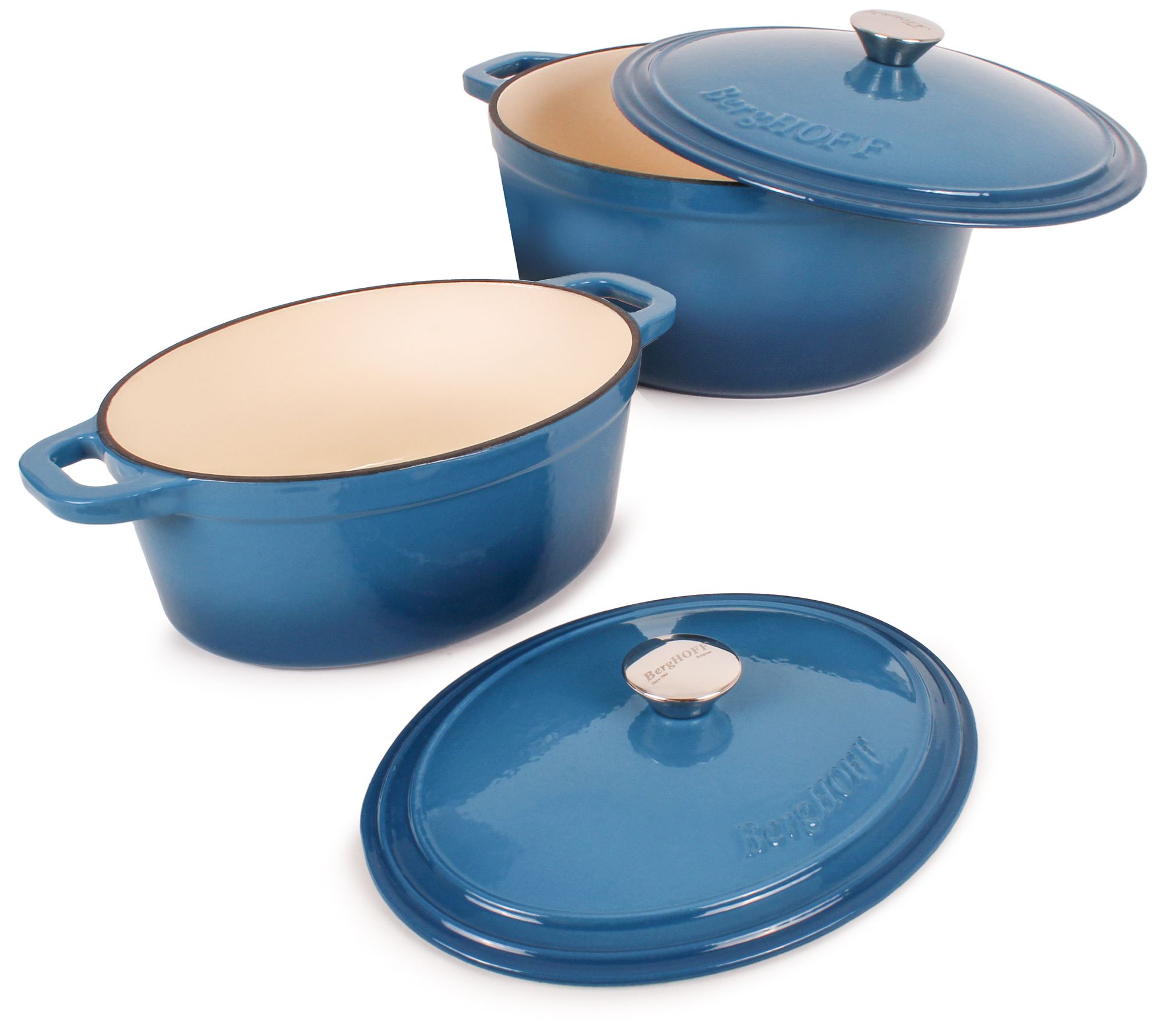BergHOFF Neo 10-Piece Cast Iron Cookware Set - QVC.com