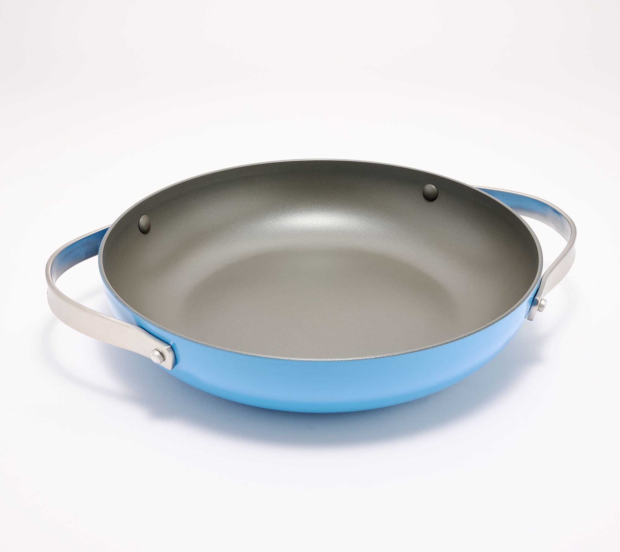 "As Is" Carla Hall Sweet Heritage 3-qt Two Way Saute Pan w/ Lid - QVC.com