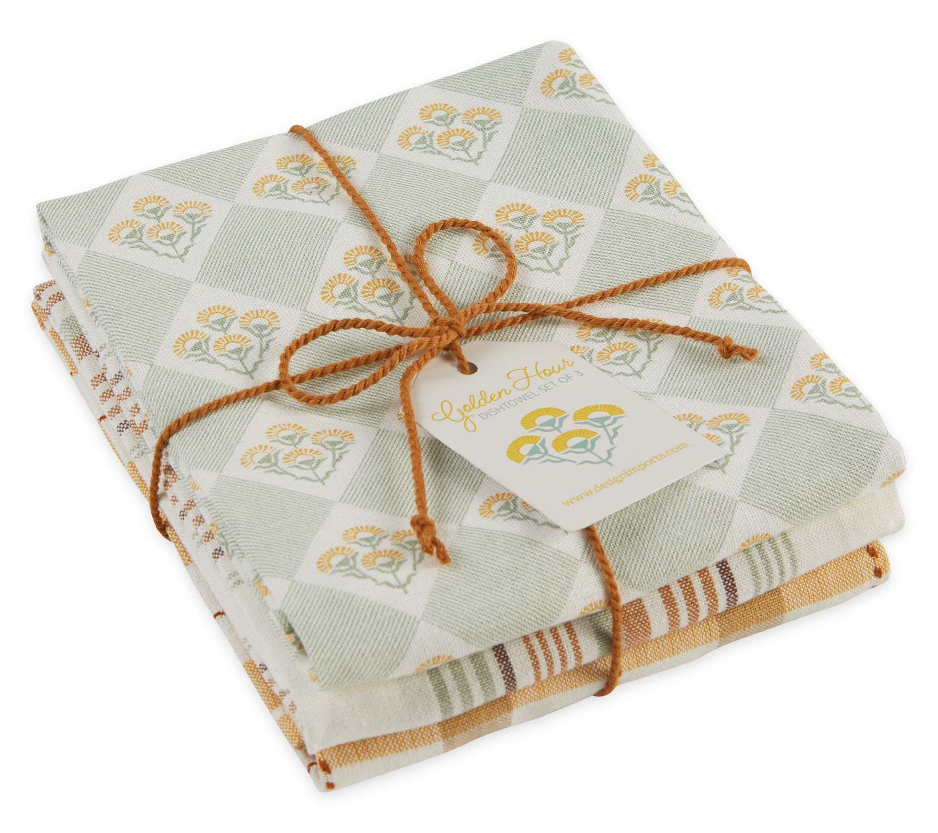 Design Imports Set/3 Cozy Days Kitchen Towels - QVC.com