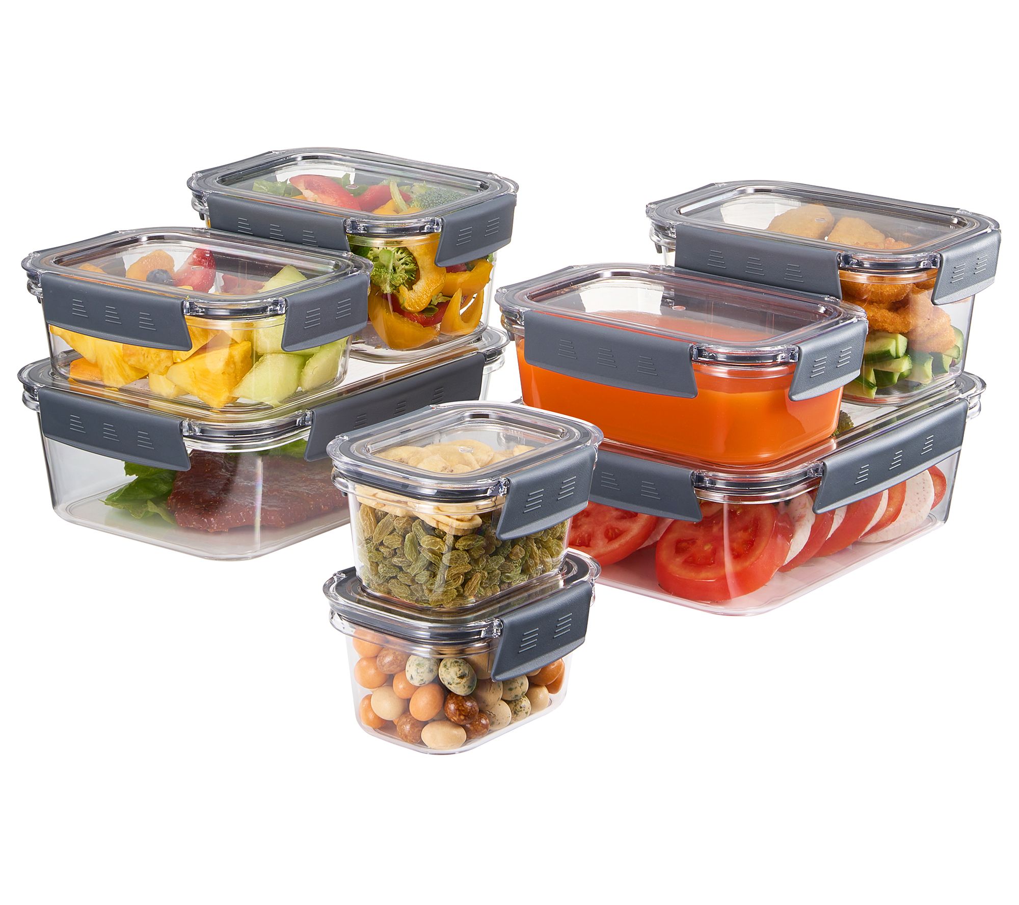 Sorbus 16 Piece Airtight Containers with Lids - QVC.com