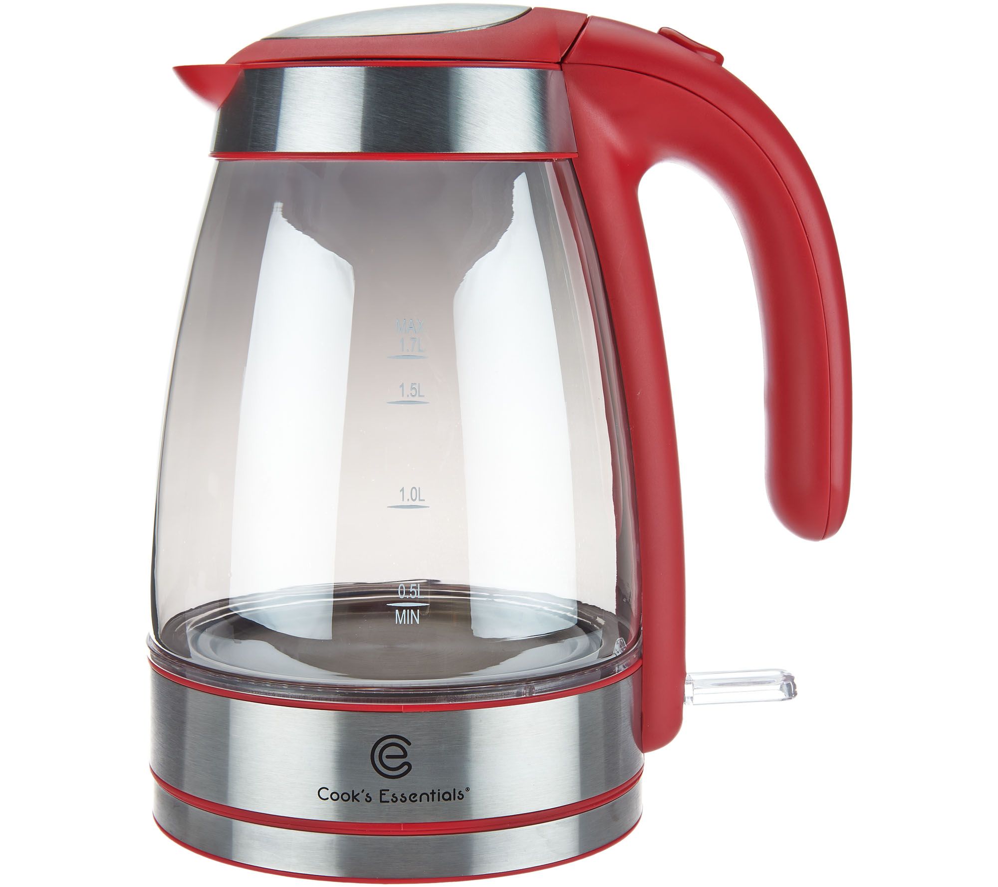 Cook's Essentials Mirrored Electric Tea Kettle - QVC.com