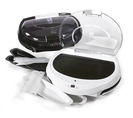George Foreman Family Size Grill w/Timer & Bun Warmer - QVC.com