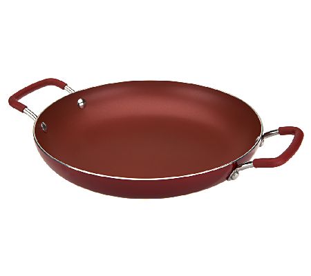 CooksEssentials 12" Everyday Pan and Press w/ Color Smart Nonstick ...