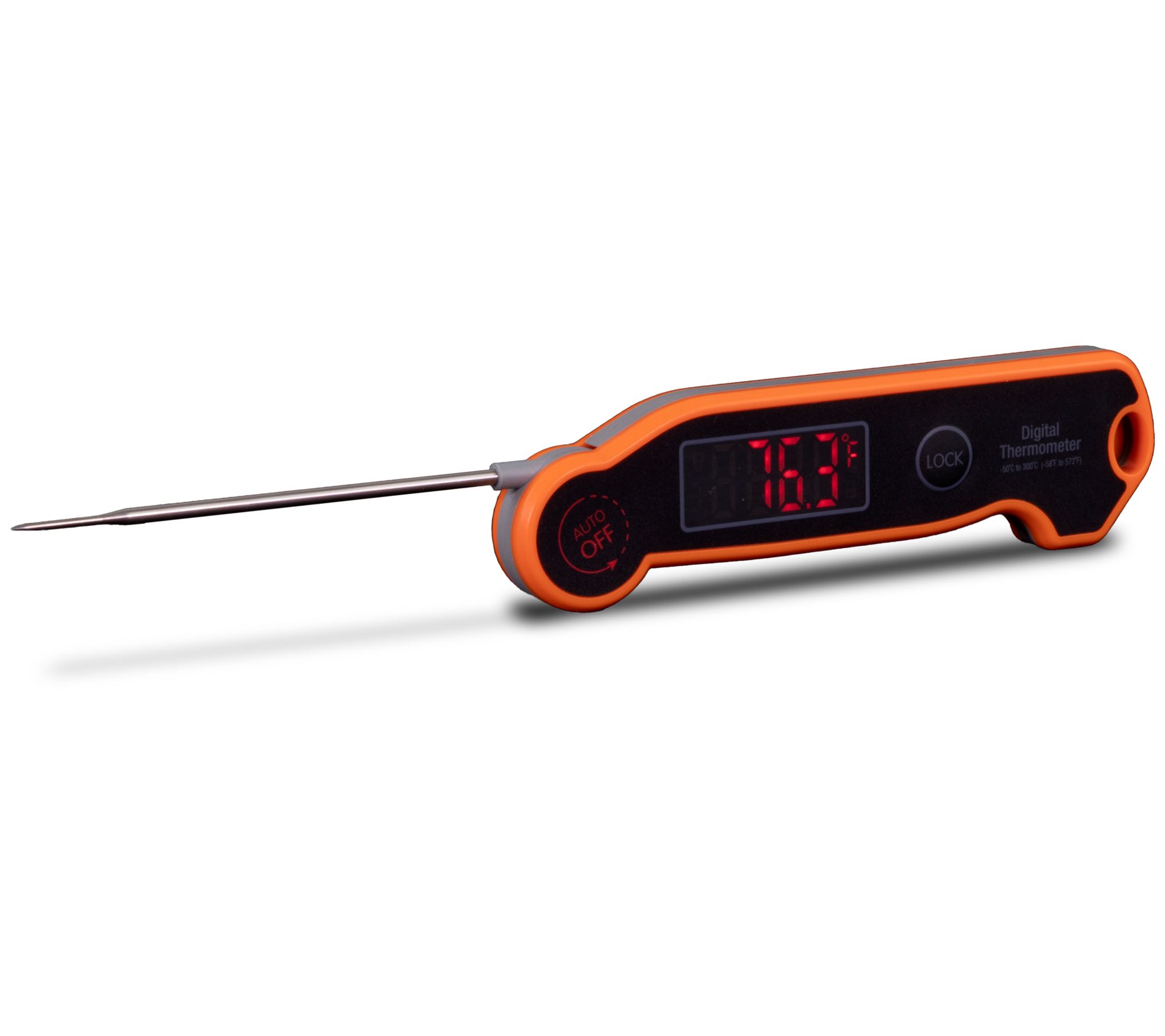 Fire & Flavor LED Digital Instant Read Thermometer - QVC.com