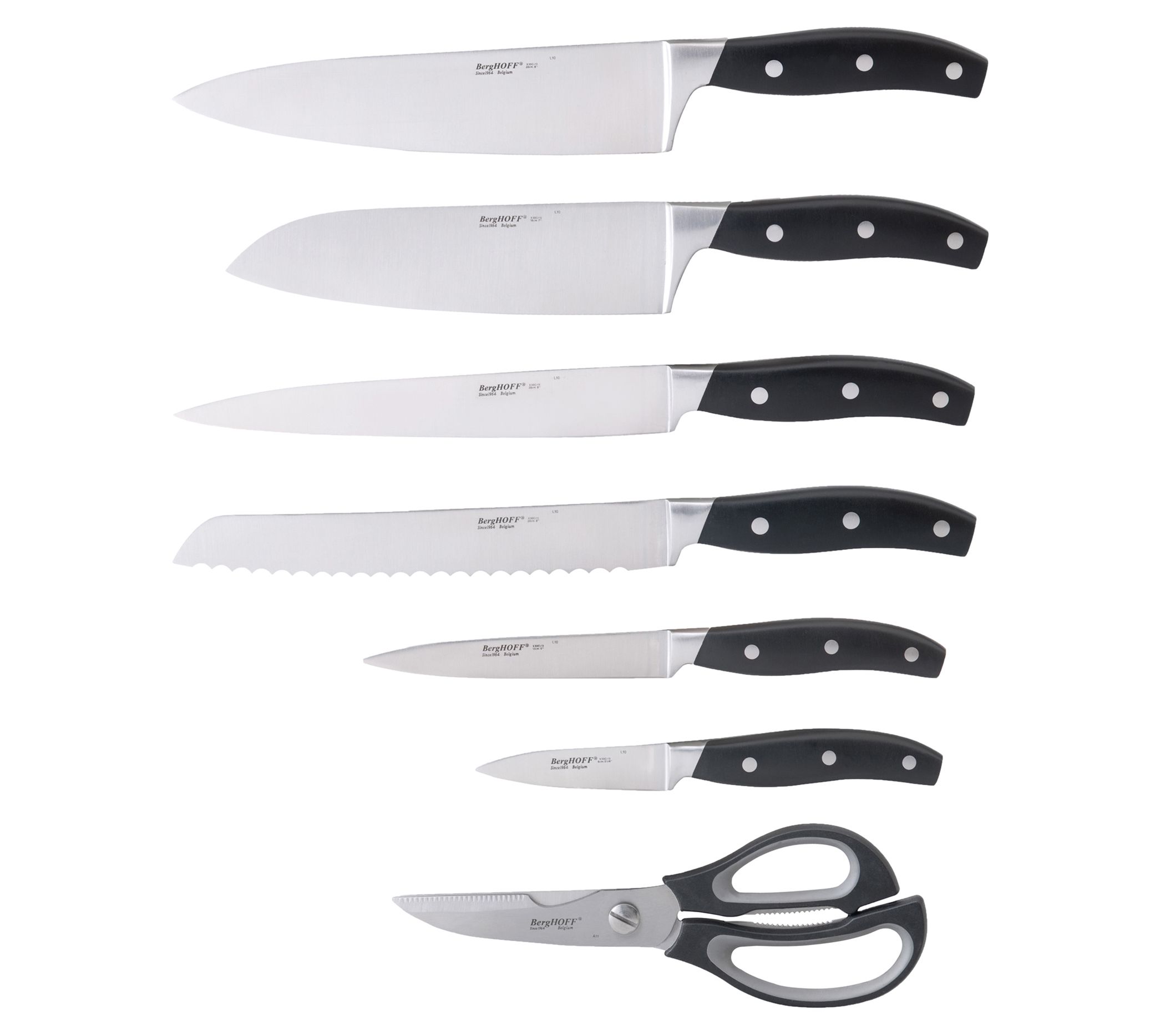BergHOFF All-In-One 7Pc Forged Knife Set - QVC.com