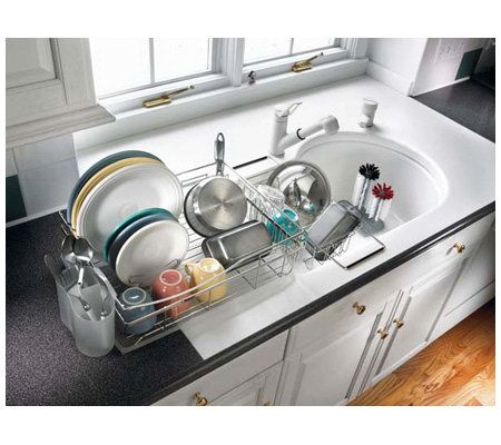 Polder Expandable Dish Rack System - QVC.com