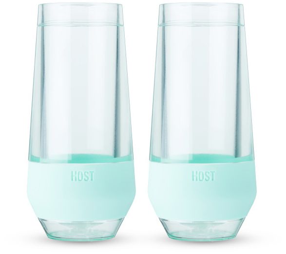 HOST Champagne FREEZE in Seafoam Tint Set of 2 - QVC.com