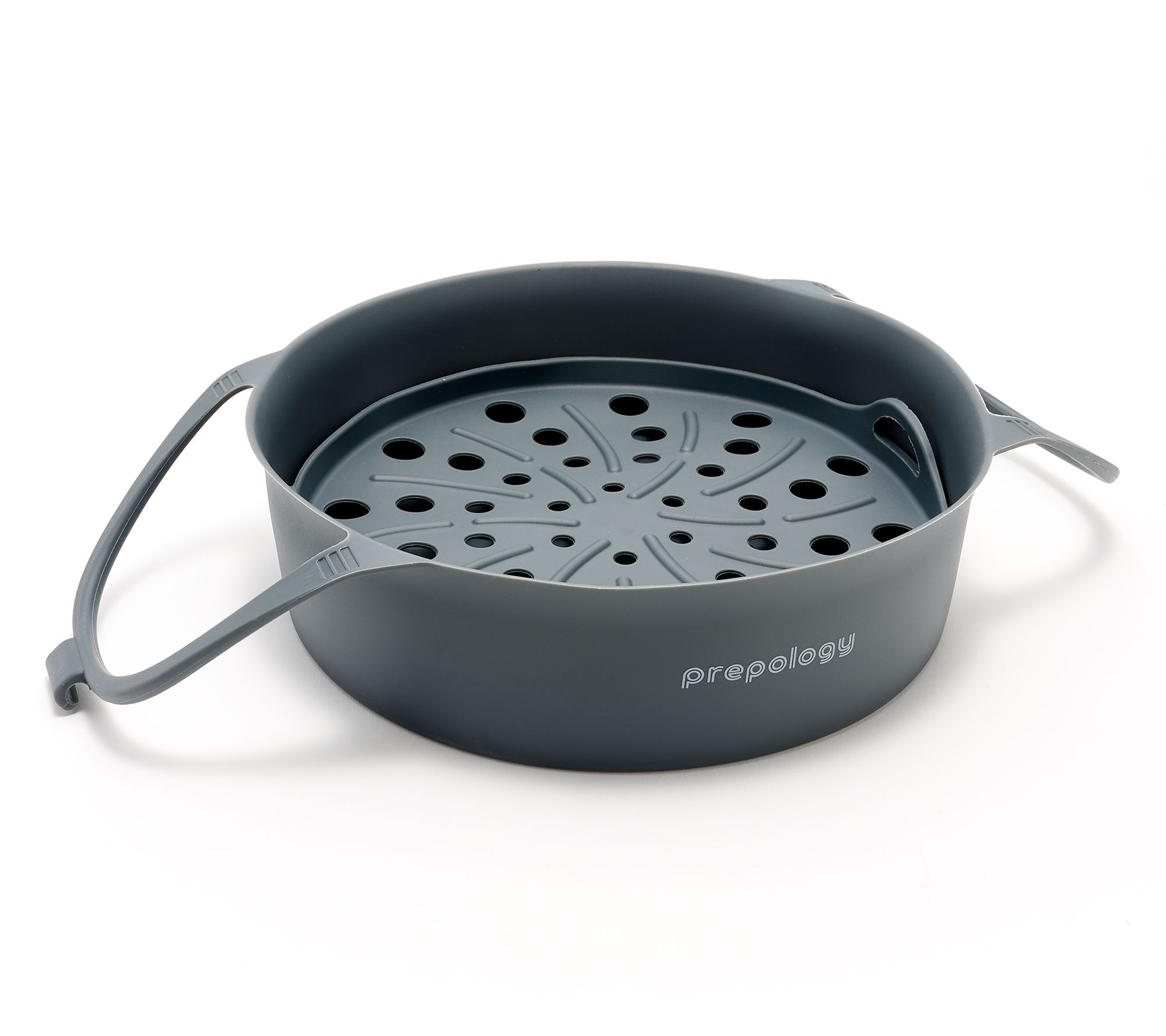 "As Is" Prepology Set 2 Silcone Air Fryer Baskets - QVC.com