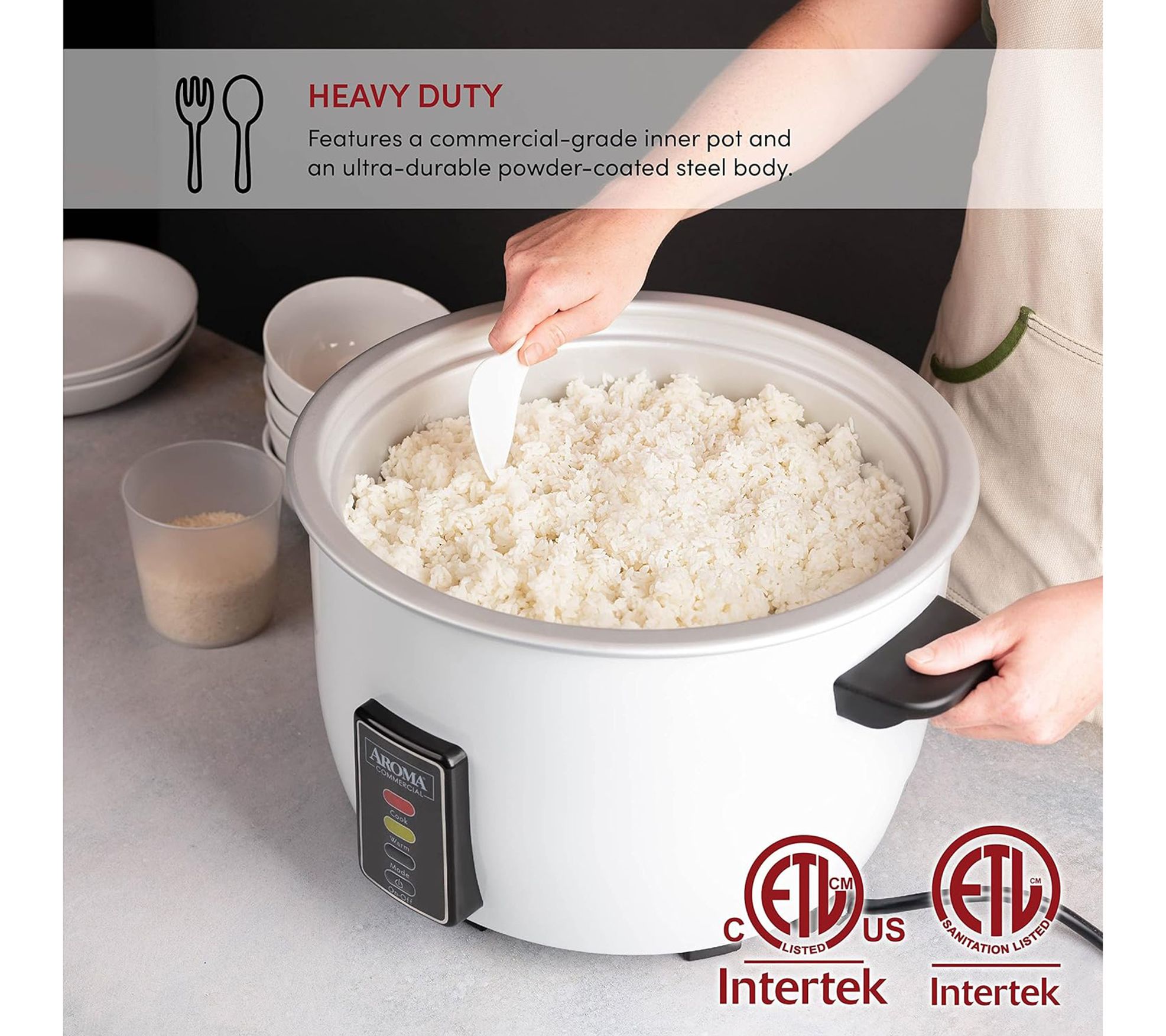 Aroma 60 Cup Electric Rice Cooker - QVC.com