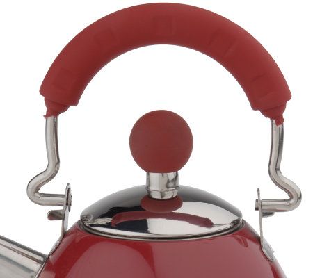 CooksEssentials 10-Cup and Mini 2-Cup Tea Kettle Set w/MeshDiffusers ...