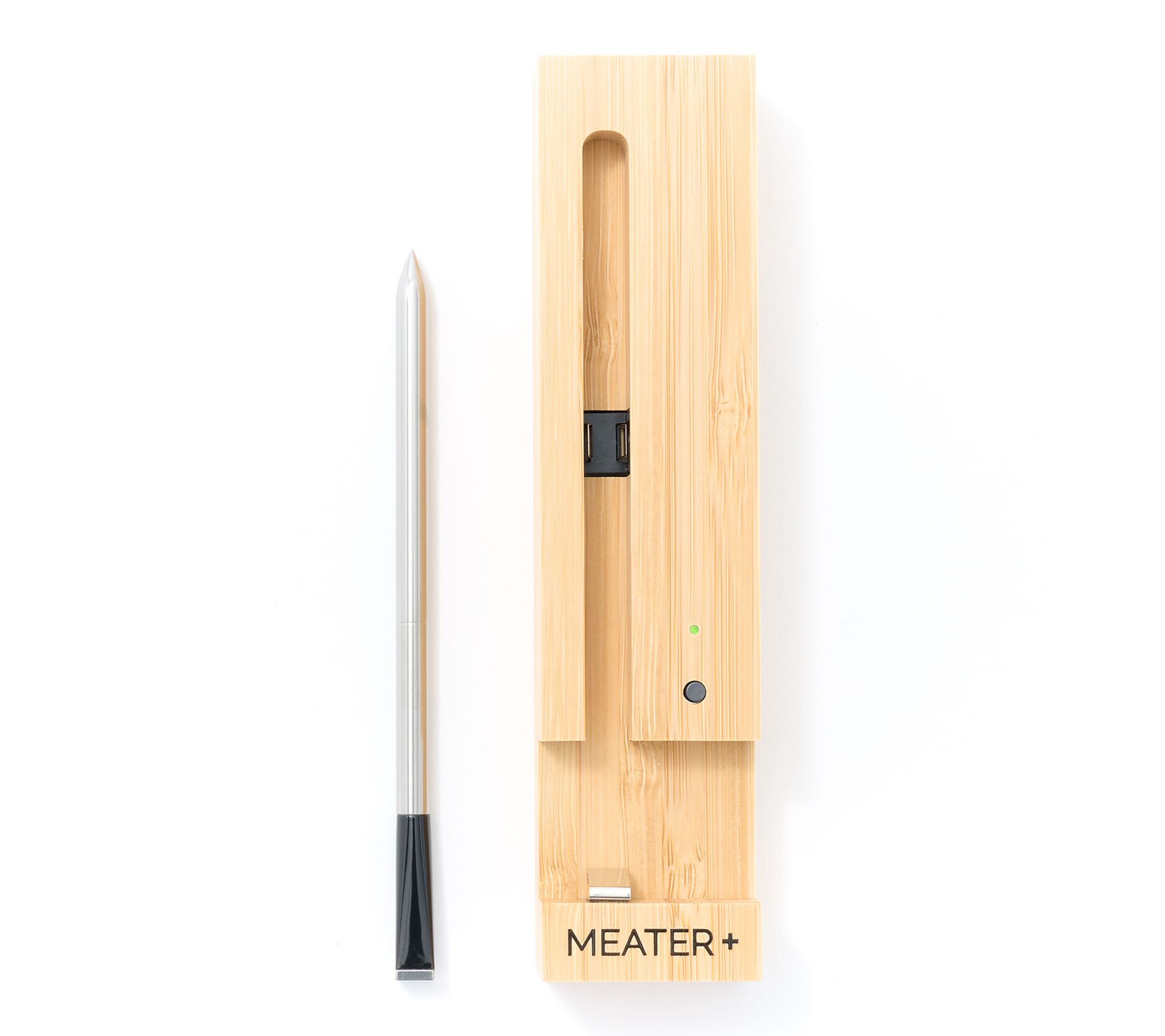MEATER Plus Wireless Meat Thermometer with Set of BBQ Oven Mitts - QVC.com