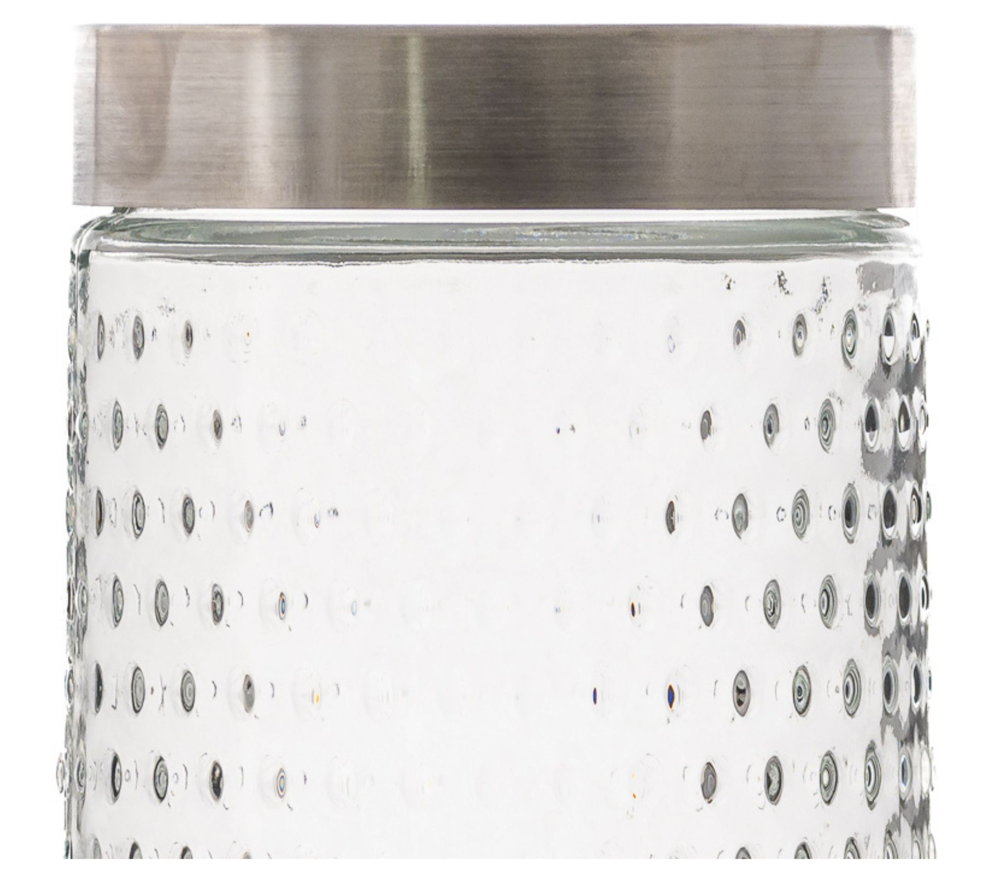 10 Strawberry Street Set of 2 Crosby Glass Canisters - QVC.com