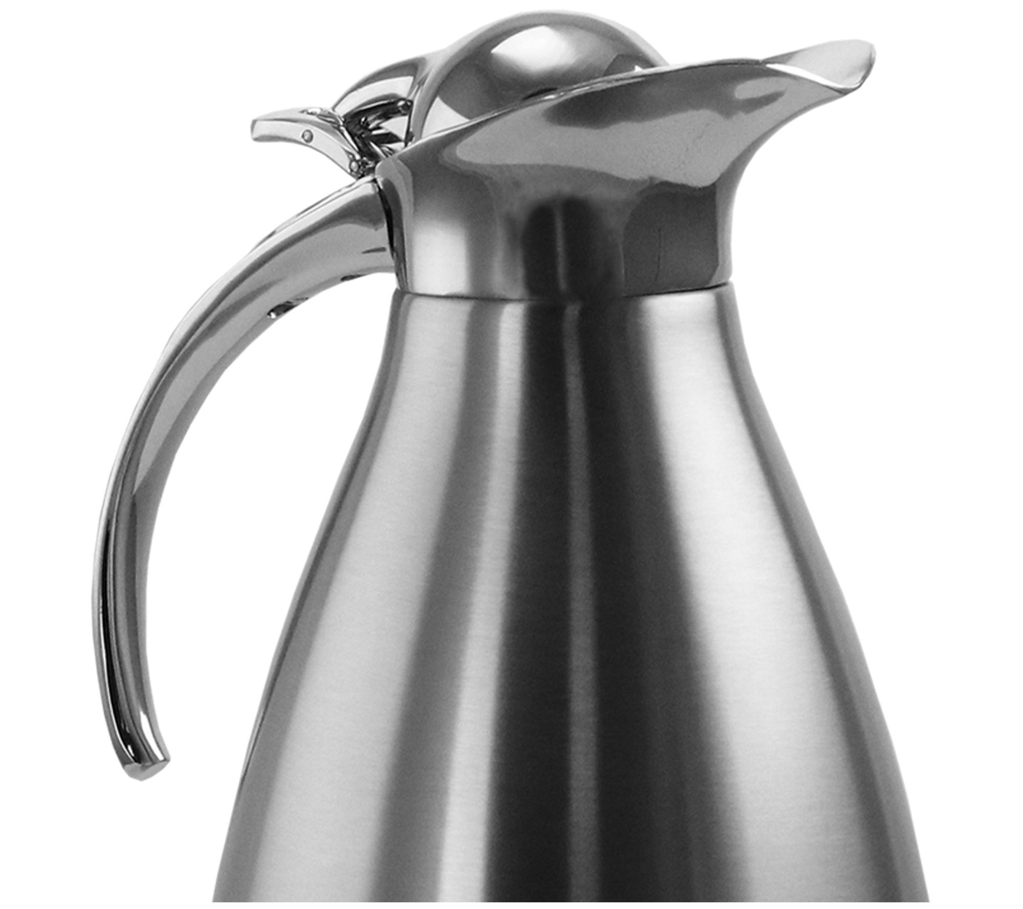 MegaChef Stainless Steel Thermal Beverage Caraf e 2 Liter - QVC.com