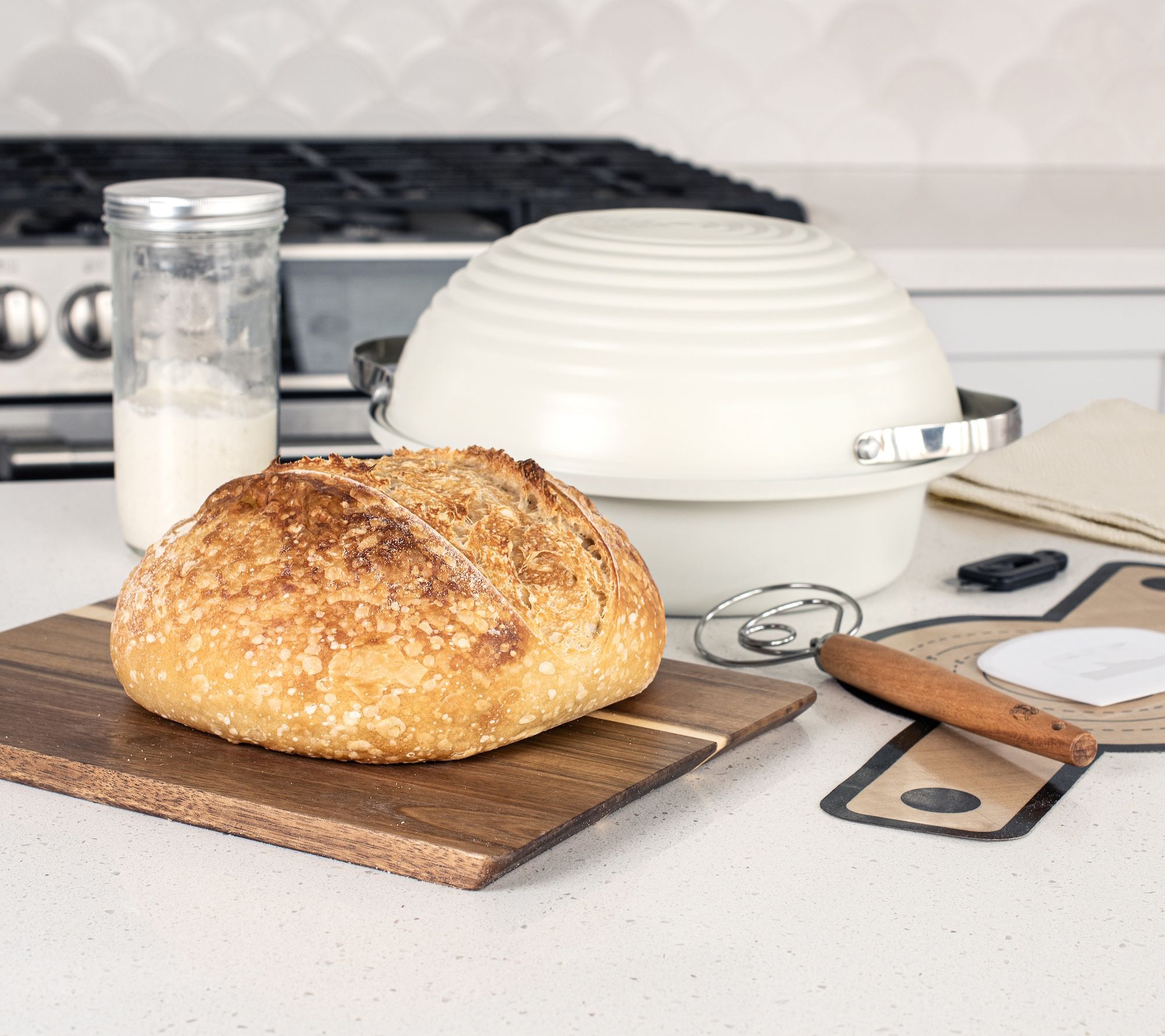 Nordic Ware Simply Sourdough Complete Bread Making Kit - QVC.com