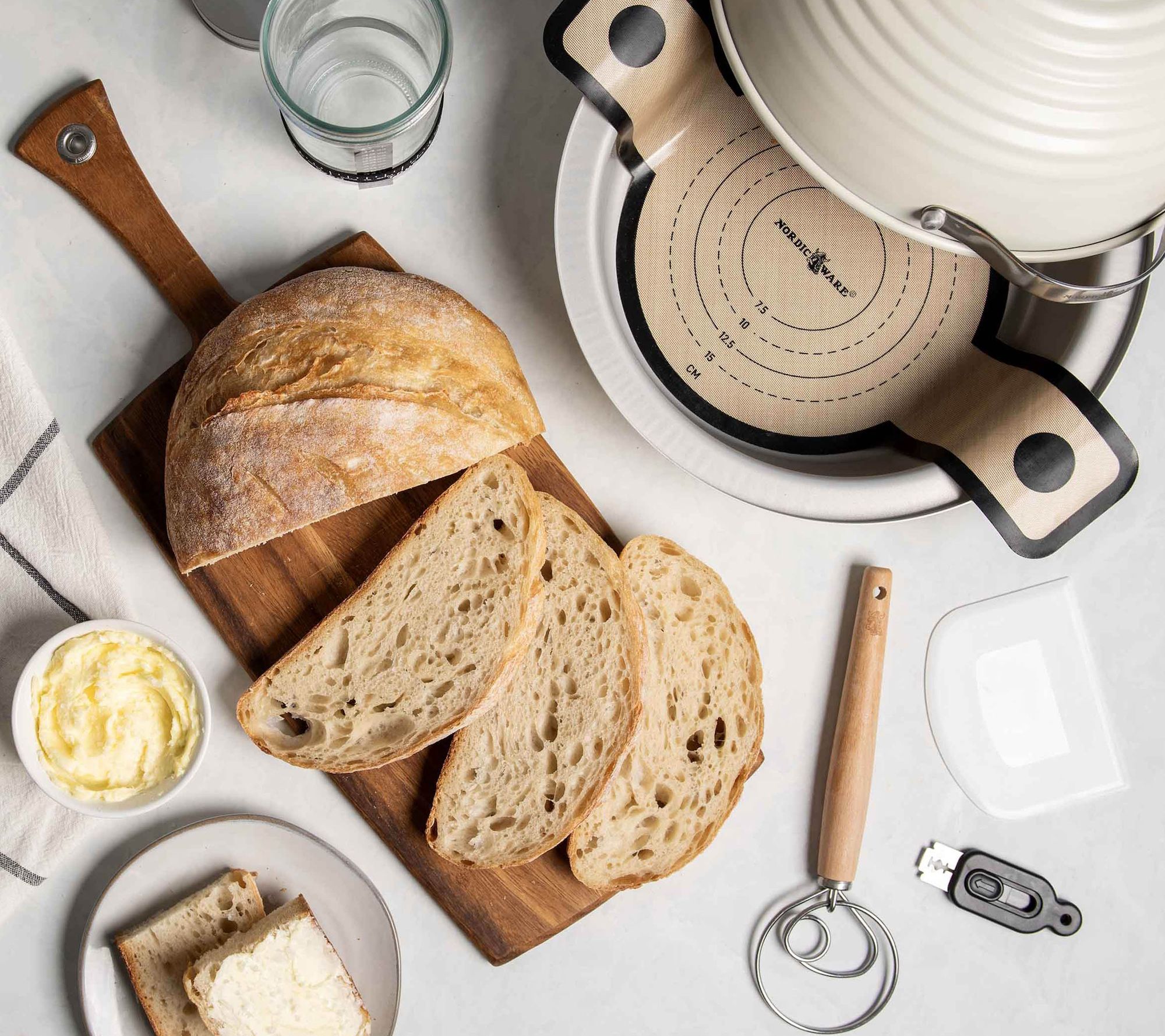 Nordic Ware Simply Sourdough Complete Bread Making Kit - QVC.com