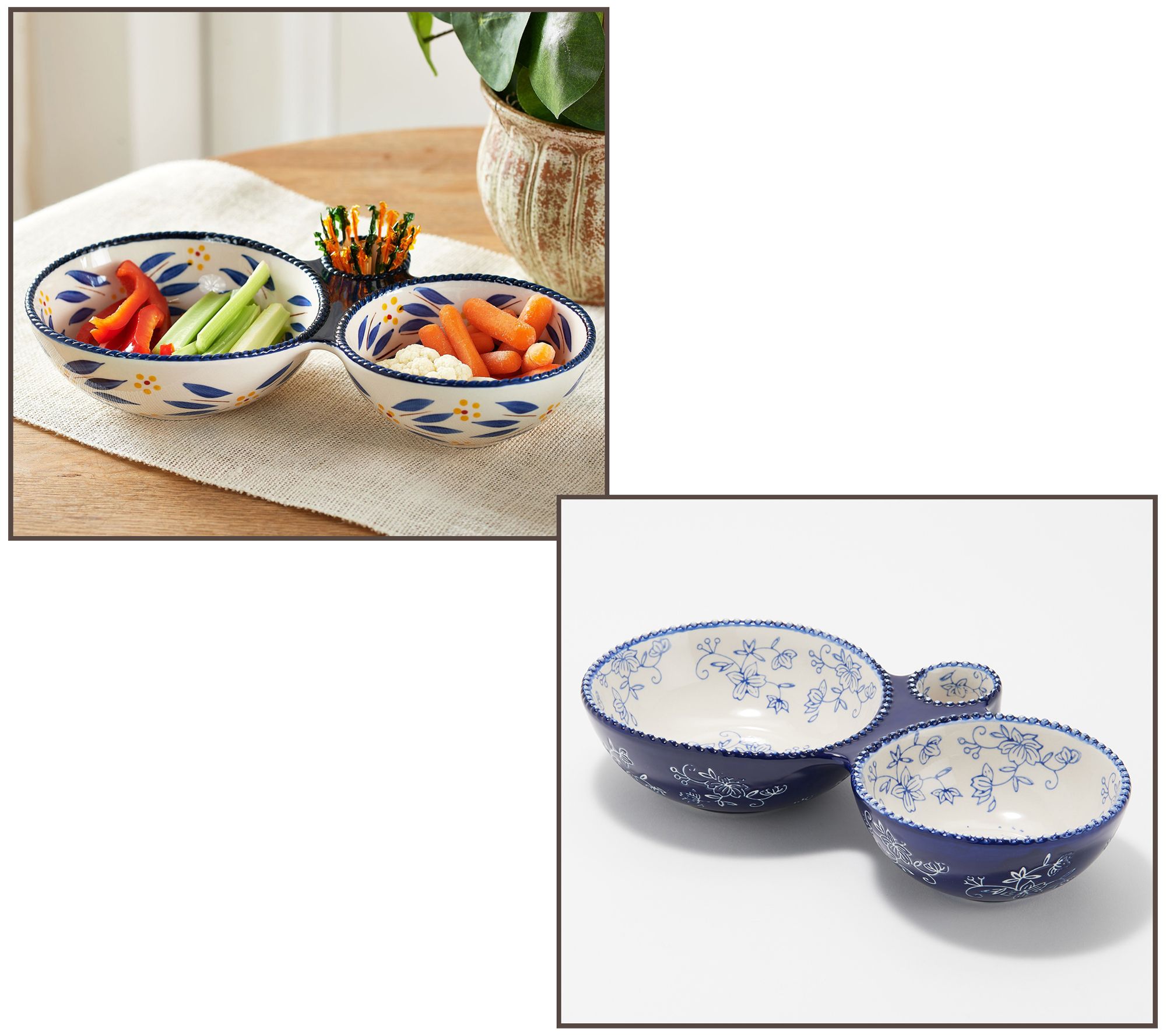 Temp-tations Toothpick Crudite with Bowls - QVC.com