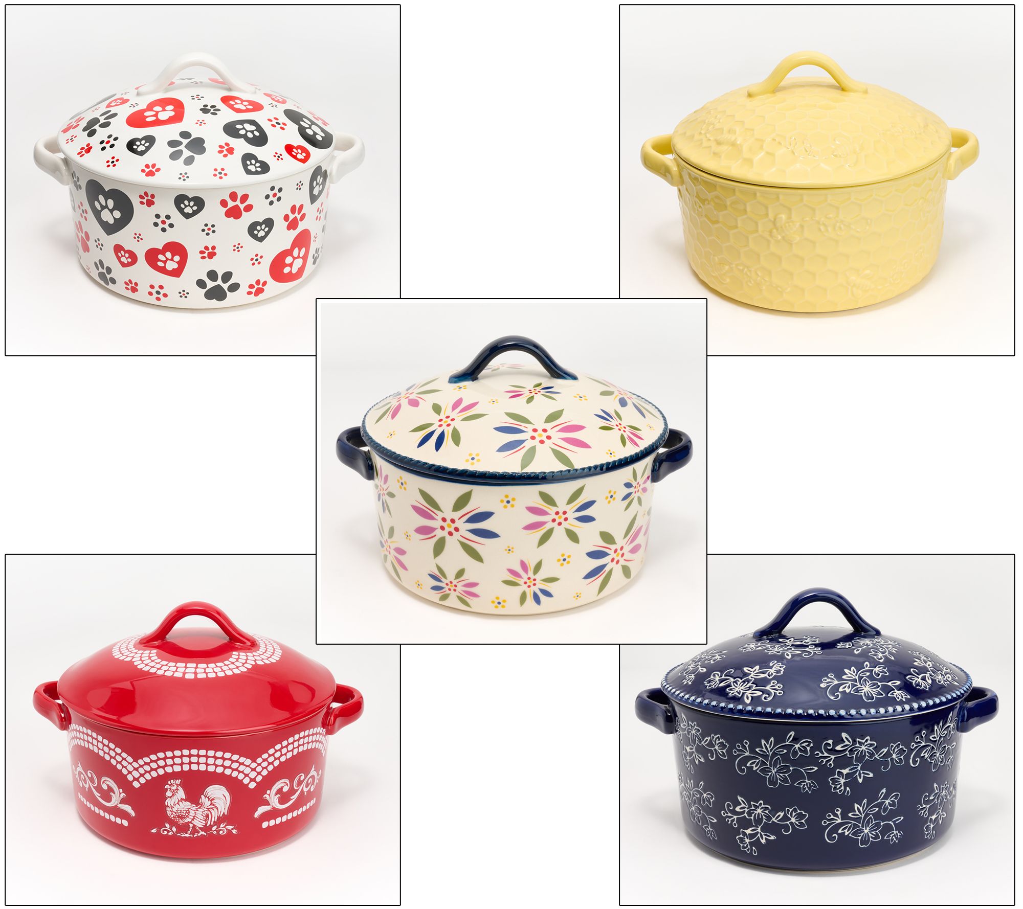 Temp-tations 4-Quart Lidded Dutch Oven - QVC.com