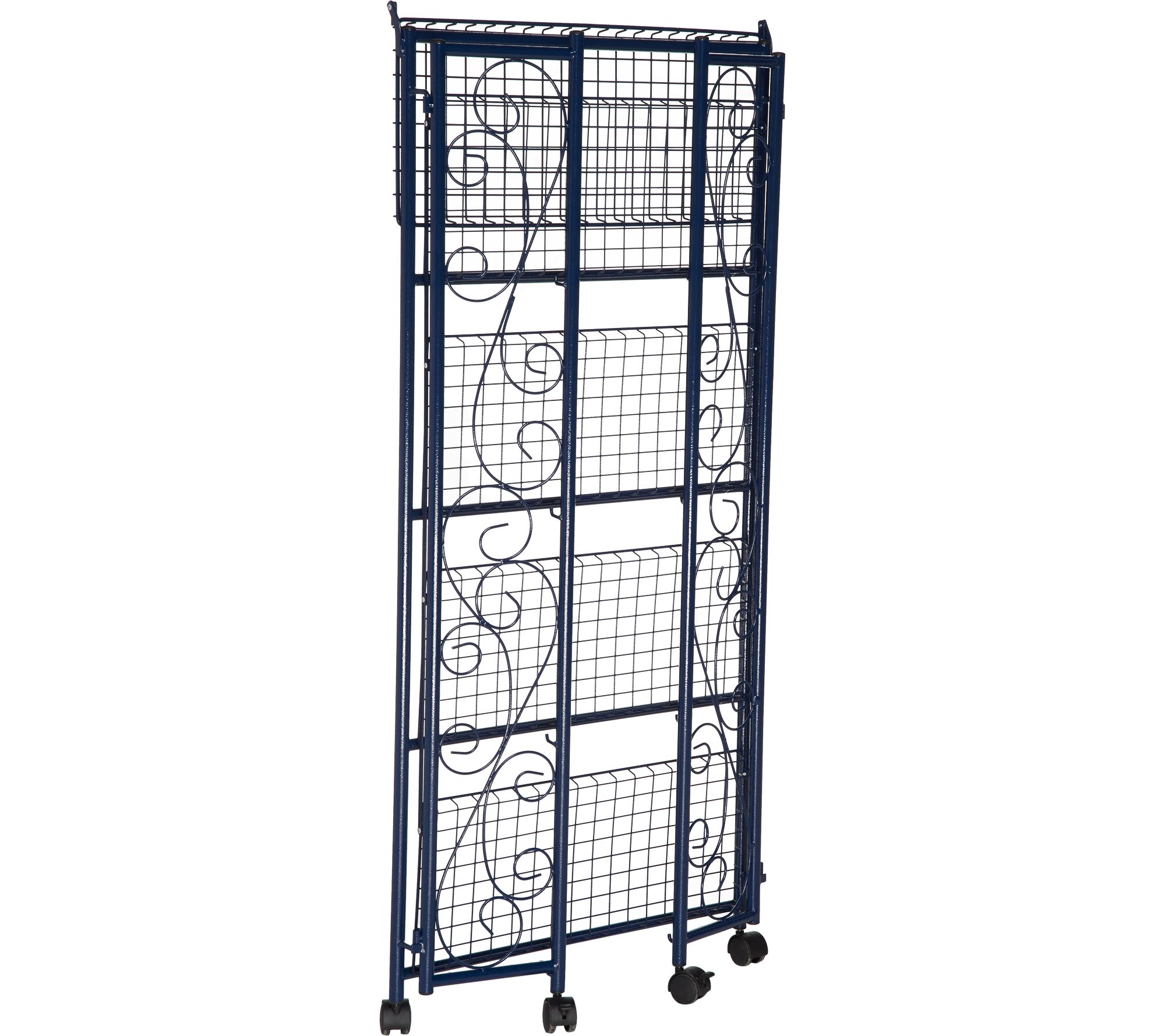 "As Is" Cook's Essentials 5-Tier_Rolling Pantry Rack - QVC.com