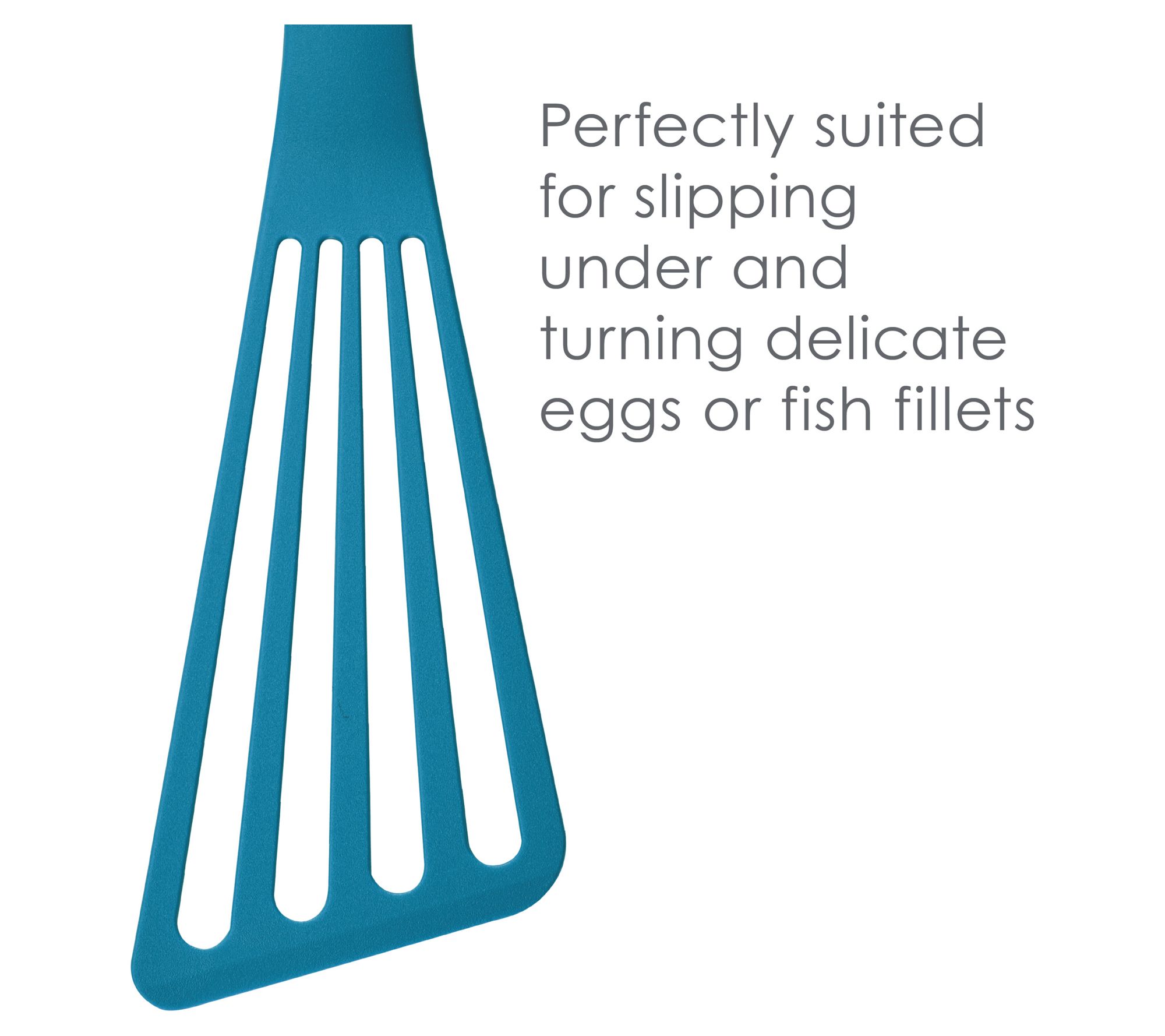 Rachael Ray 2 Piece Nylon Slotted Turner Spatula Set - QVC.com