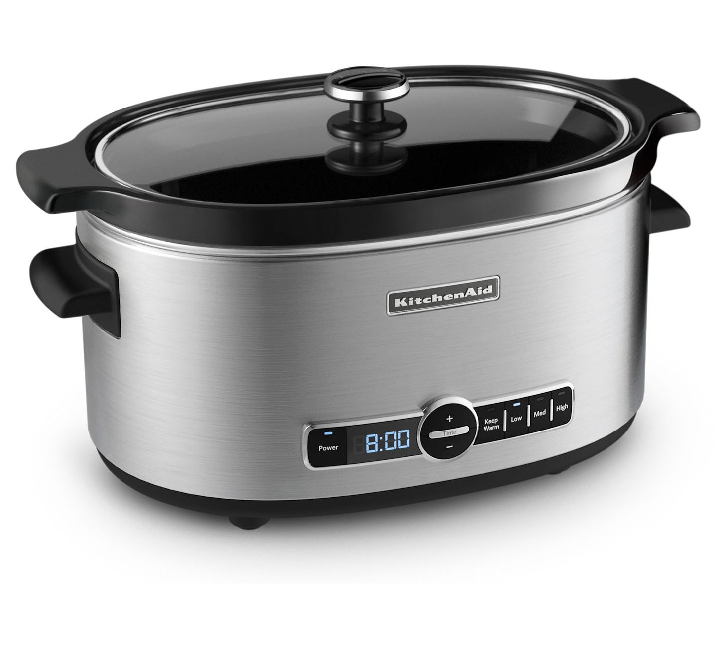 KitchenAid 6-Quart Slow Cooker in Stainless Steel - QVC.com
