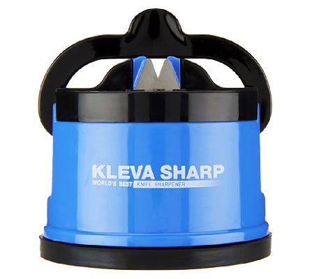 Kleva S/2 Counter Top Knife Sharpeners with Suction Base - QVC.com