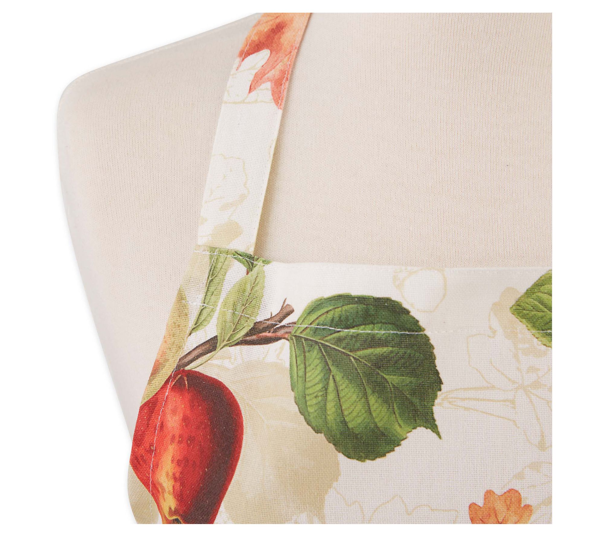 Design Imports Orchard Botanical Printed Apron - QVC.com