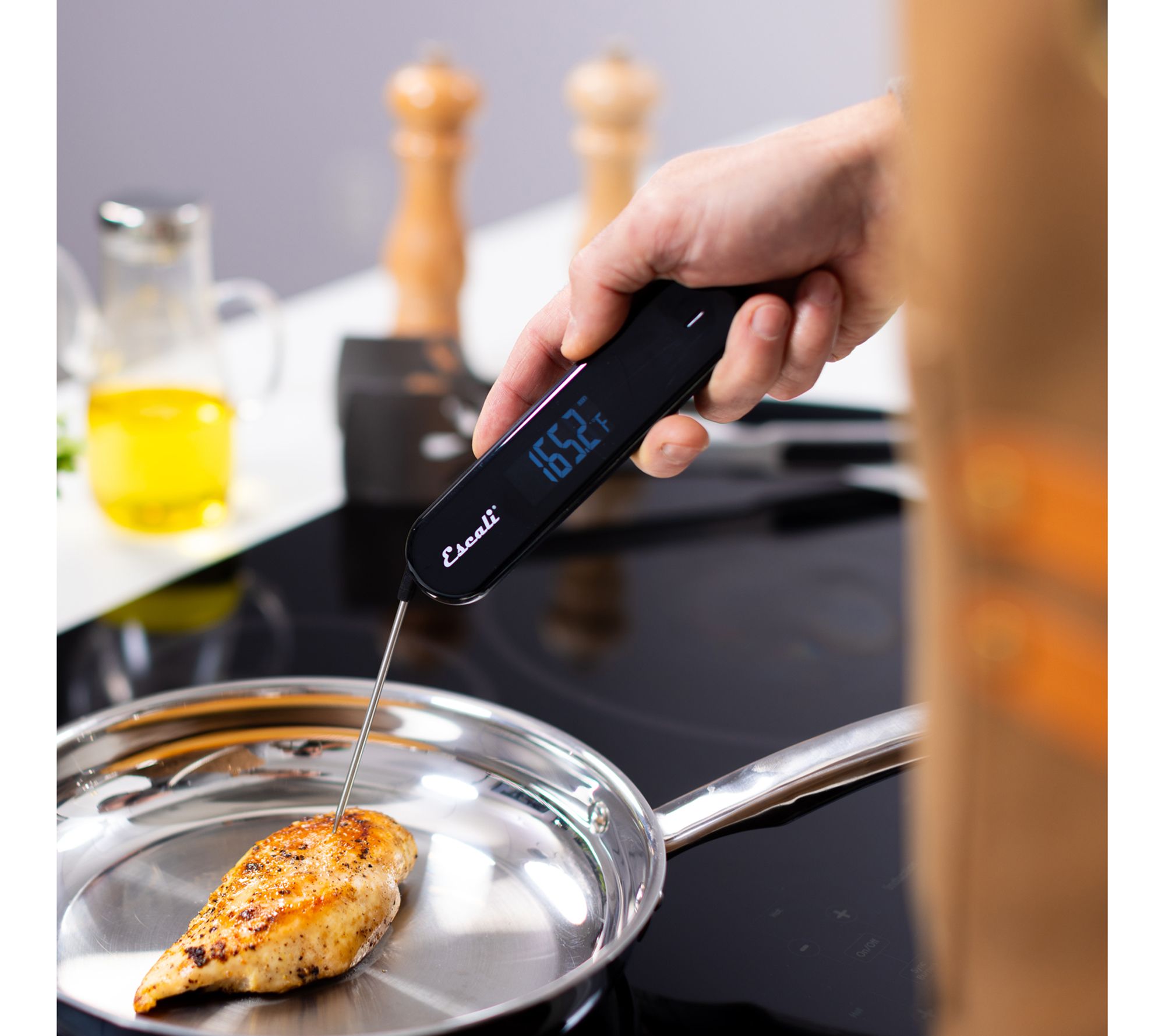 Escali Stelo Waterproof Folding Thermometer - QVC.com