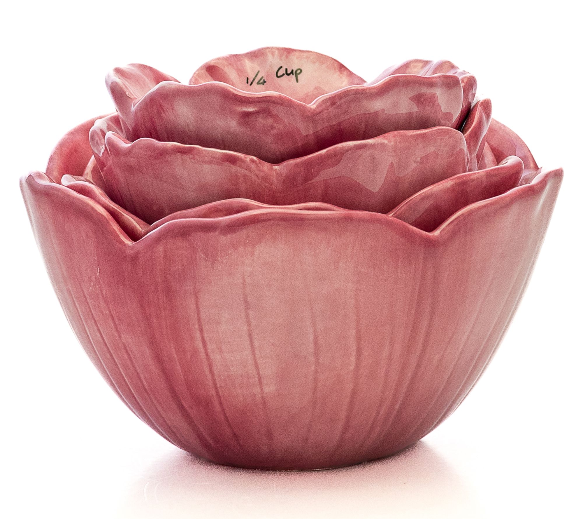 10 Strawberry Street Floral Measuring Cups - QVC.com