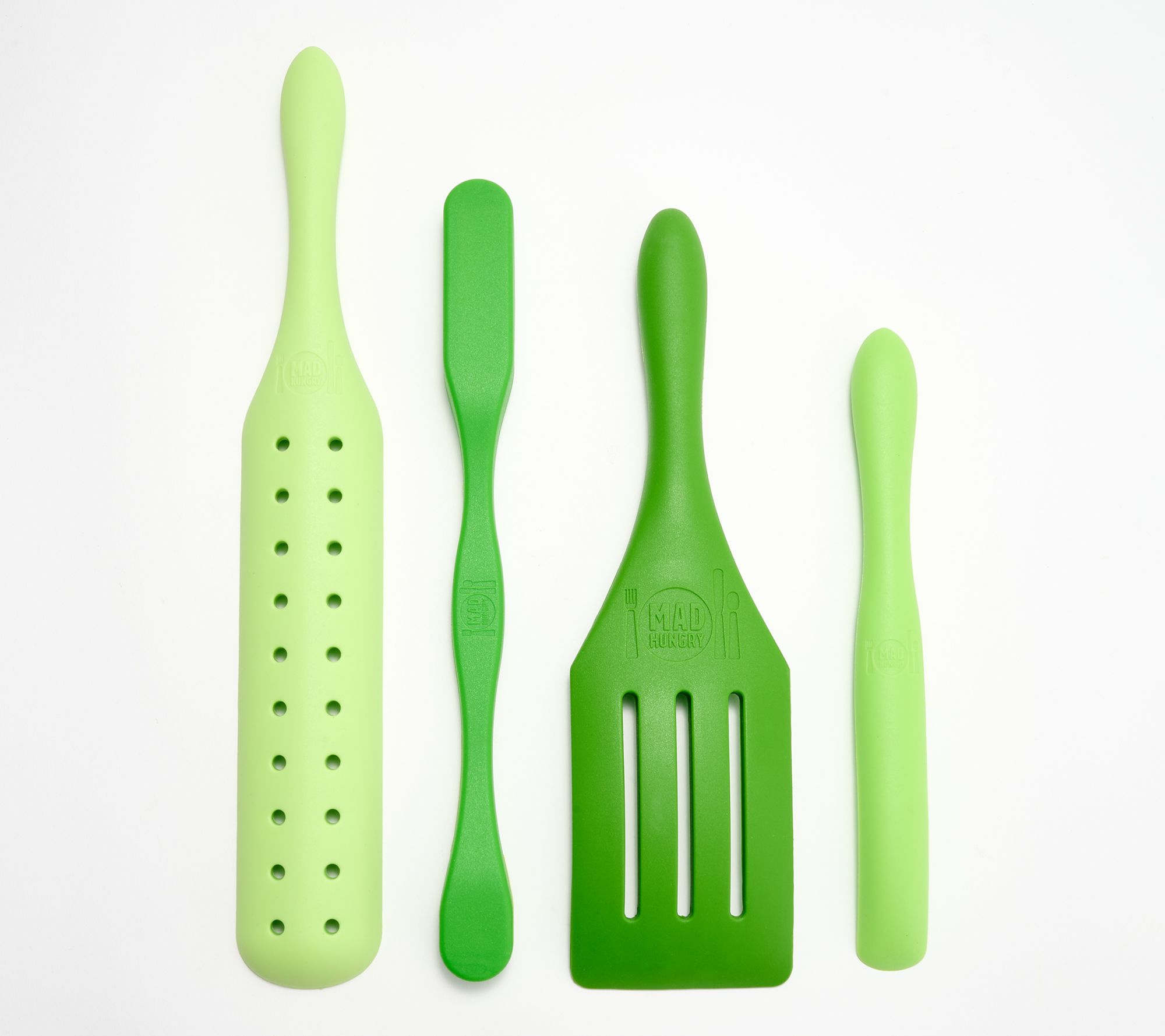 "As Is" Mad Hungry 4pc Silicone Spurtle Set - QVC.com