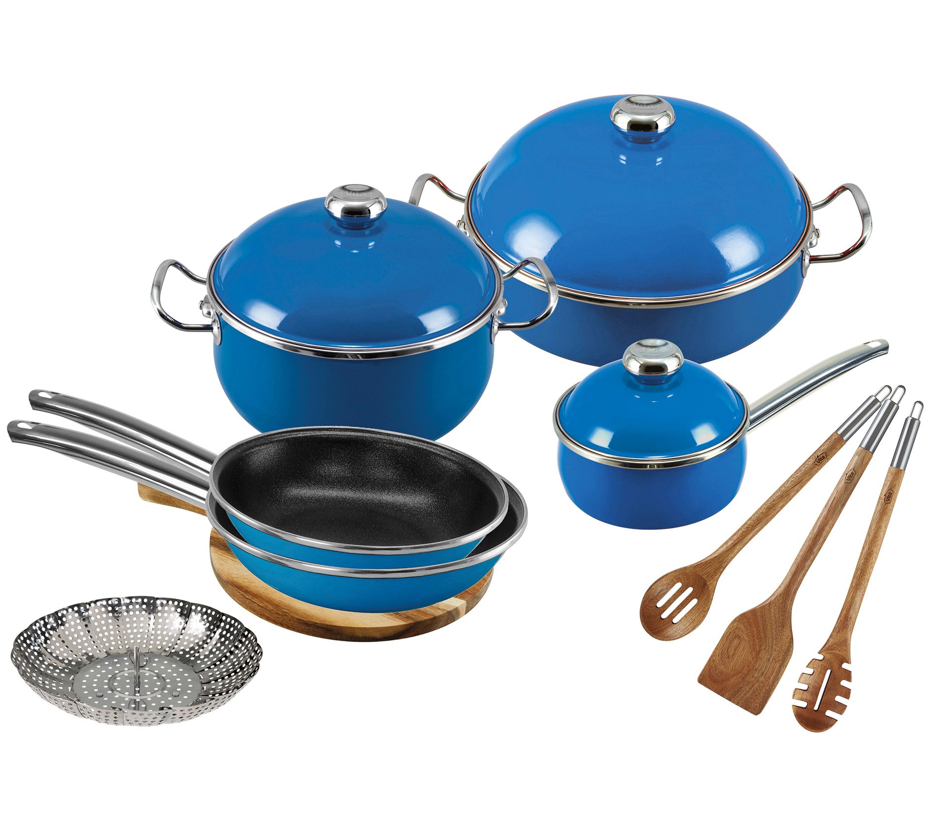 Vita 13-Piece Cookware Set - QVC.com
